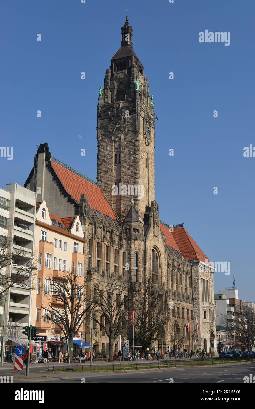 Charlottenburg City Hall, Otto-Suhr-Allee, Charlottenburg, Berlin ...