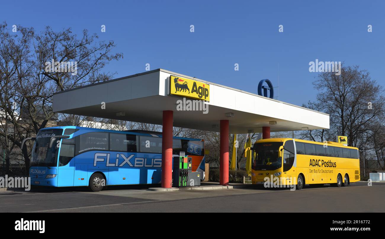 Long-distance buses, Berlin, Germany Stock Photo - Alamy