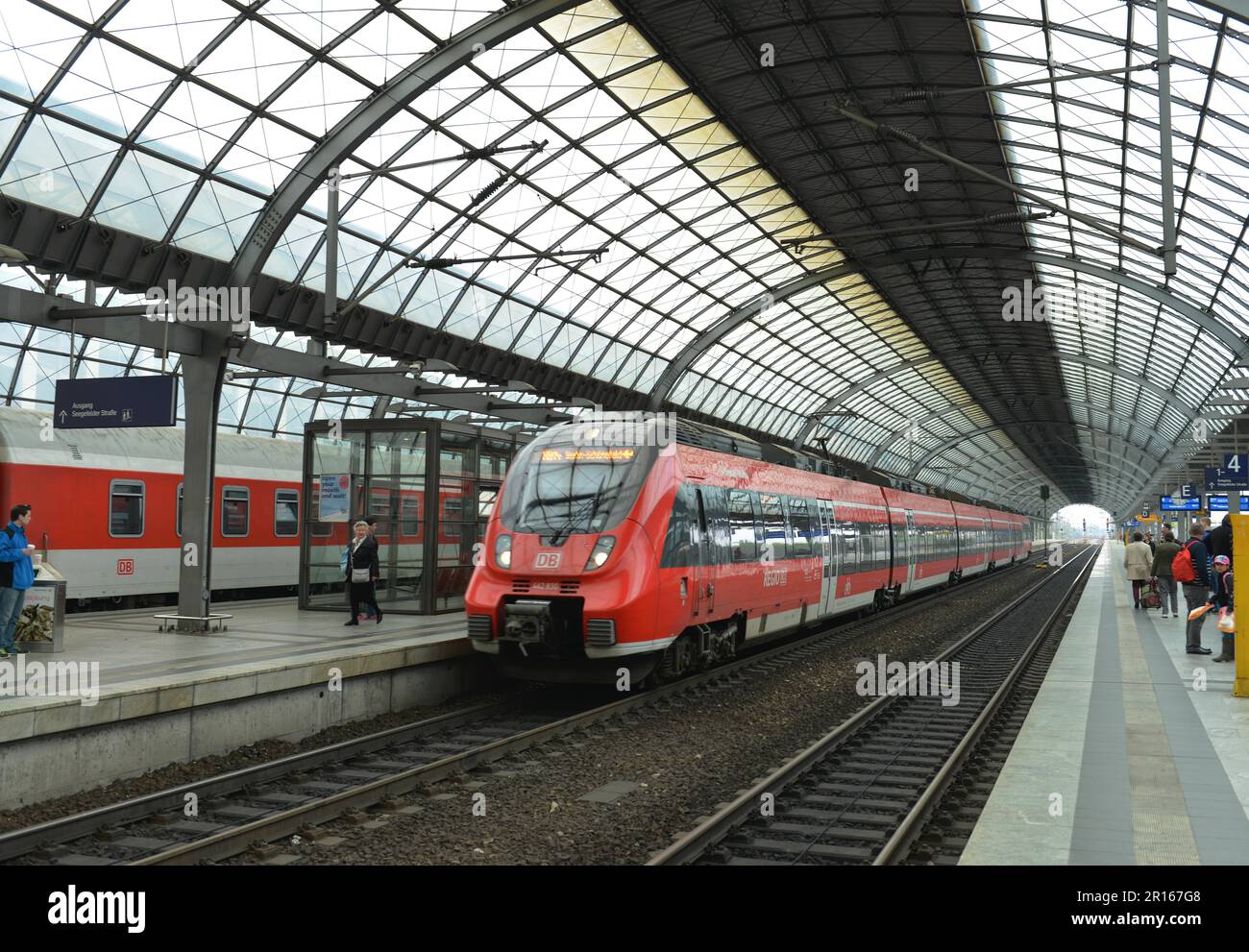 Train station berlin spandau hi-res stock photography and images - Alamy