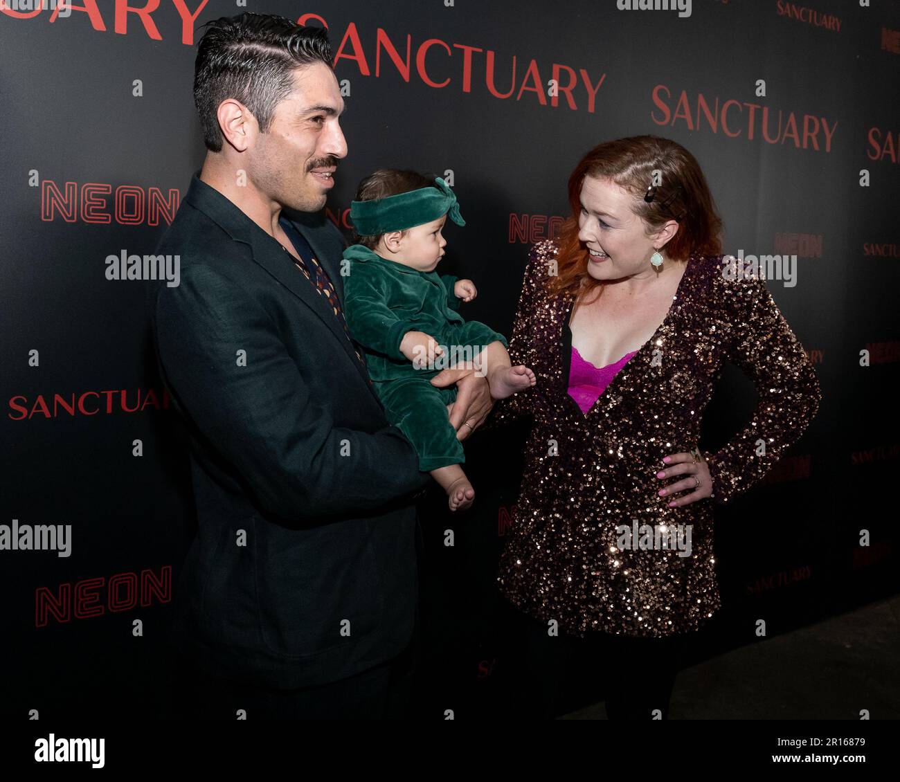 New York, USA. 11th May, 2023. Daniel Reano-Kaven and Stephanie Wilcox ...