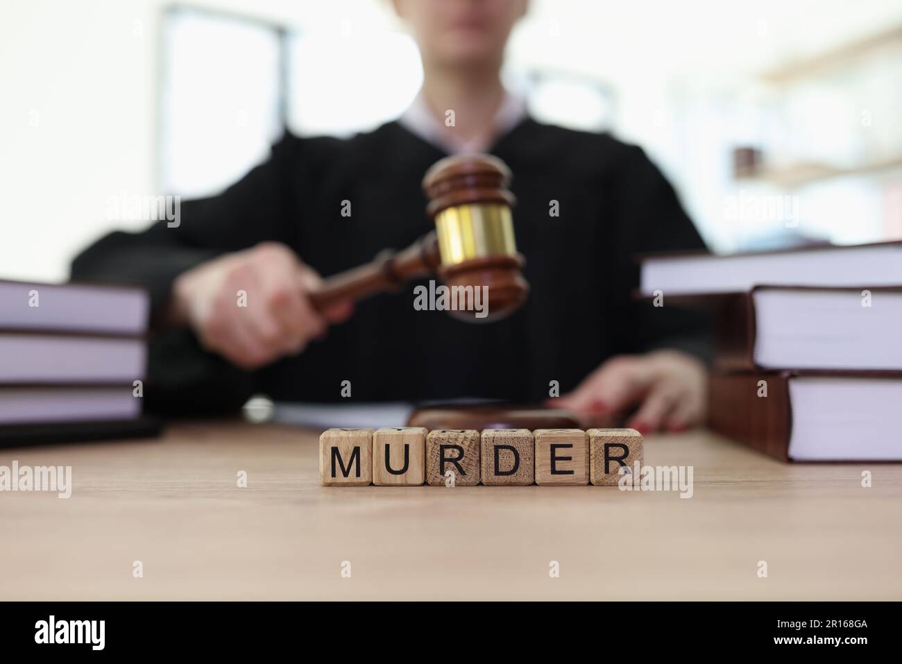 Murder judge verdict hi-res stock photography and images - Alamy