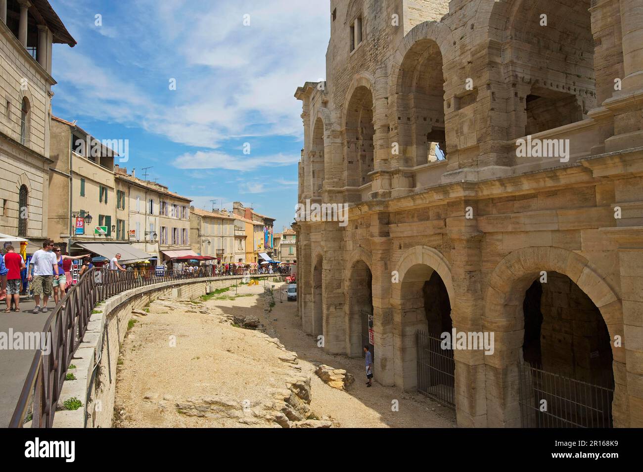 Roman amphitheatre in Arles, Provence, Provence-Alpes-Cote d'Azur ...