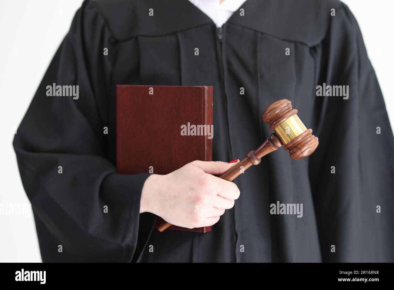 Judge gavel gown hi-res stock photography and images - Alamy