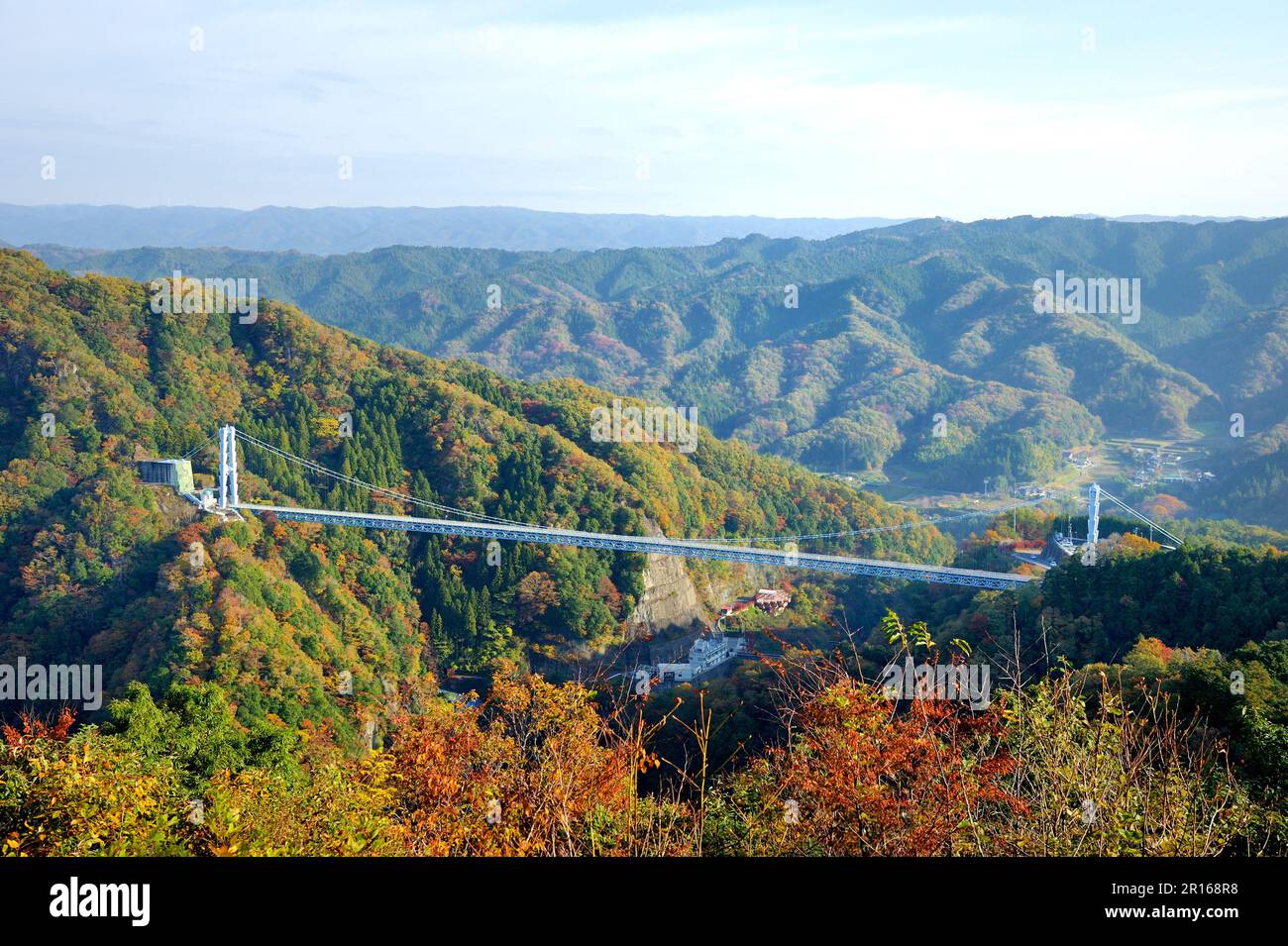 Ryujin big suspension bridge hi-res stock photography and images - Alamy