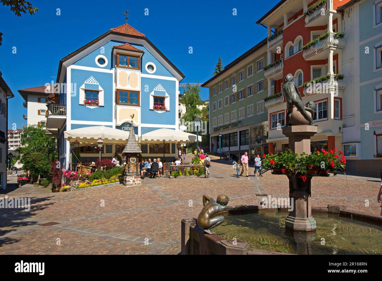 Ortisei, Val Gardena, Dolomites, Trentino Alto Adige, no model release ...