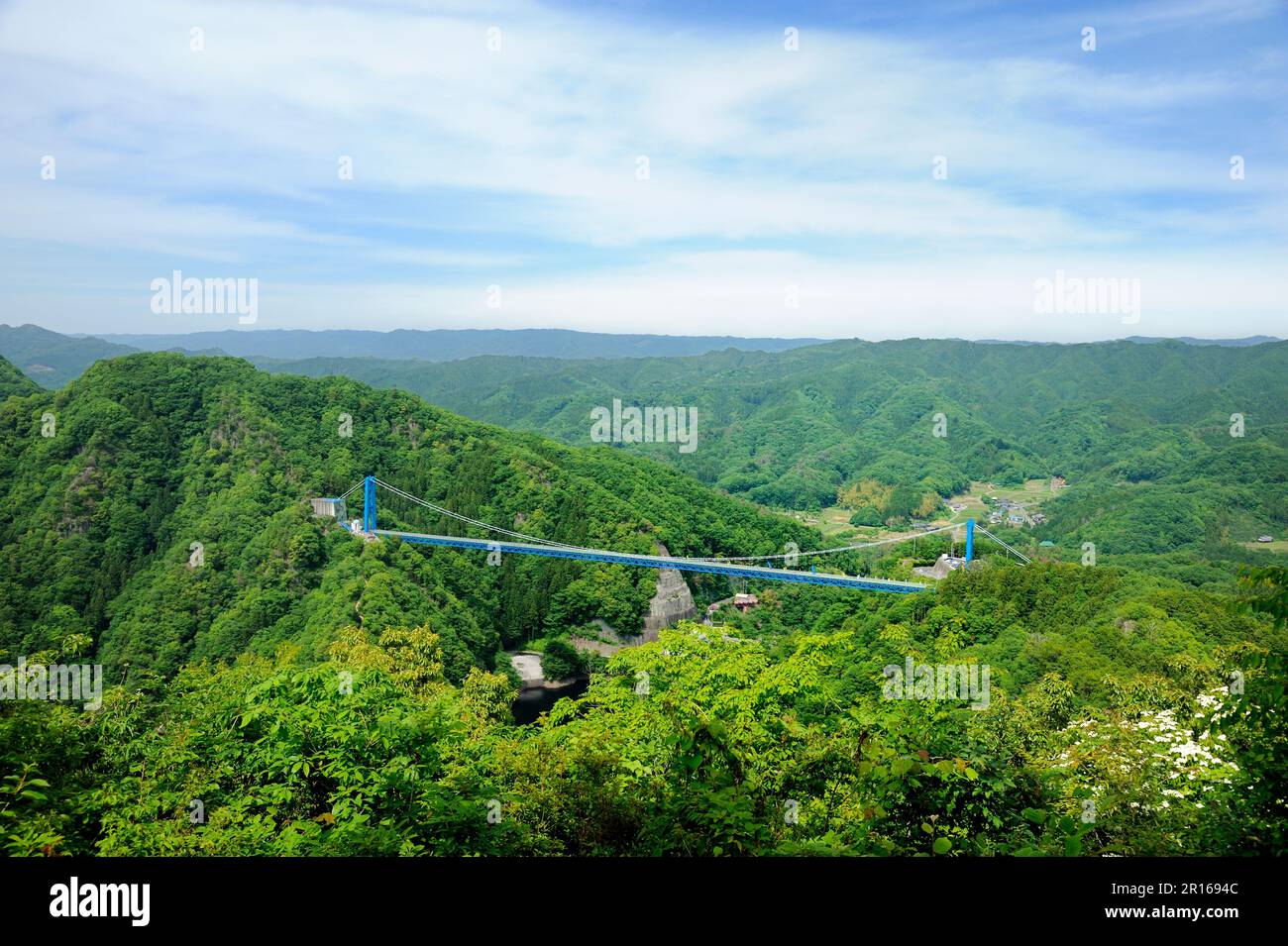 Ryujin big suspension bridge hi-res stock photography and images - Alamy