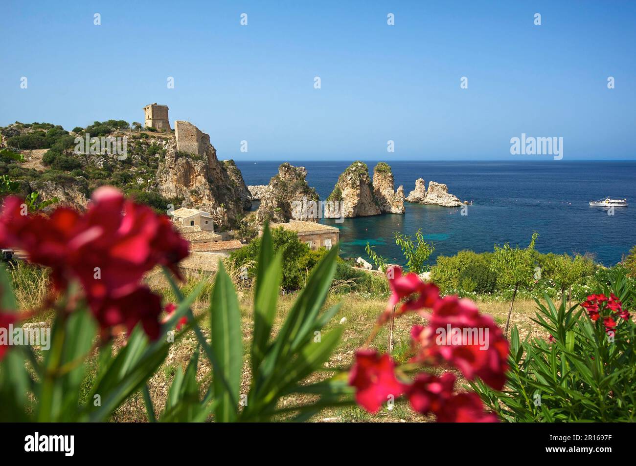 Scopello Beach, Castellammare del Golfo, Sicily, Italy Stock Photo - Alamy