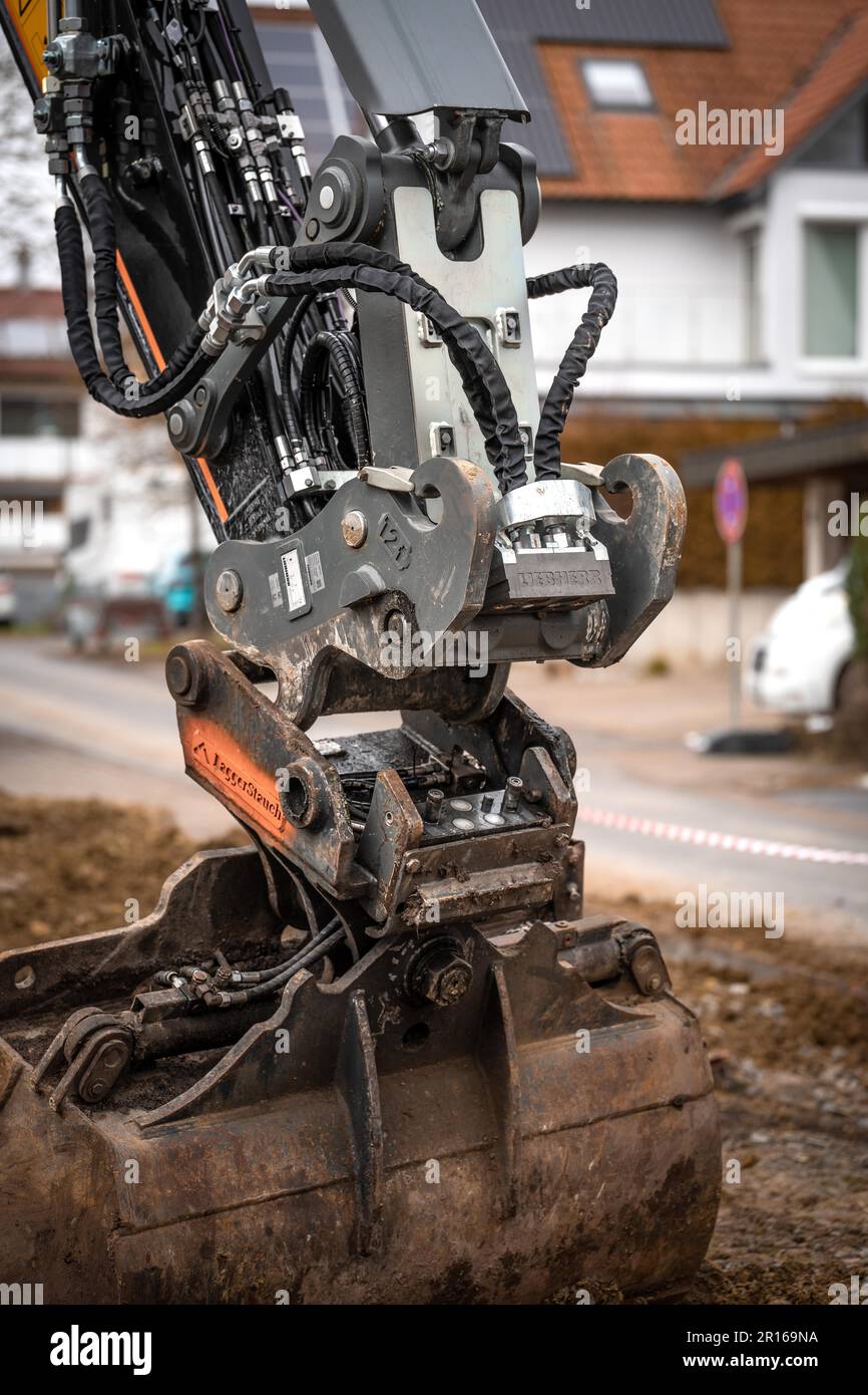 Grab excavator hi-res stock photography and images - Alamy