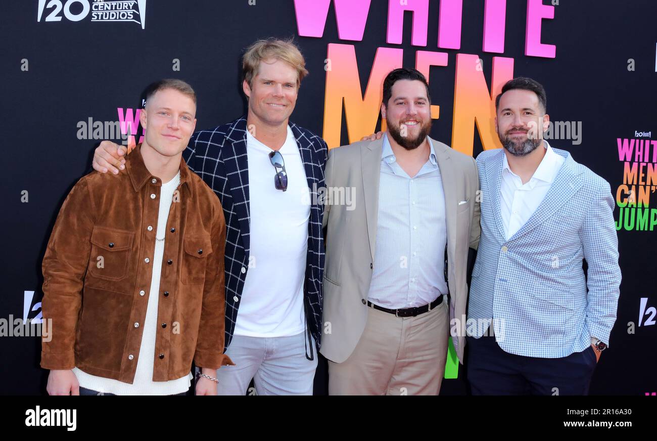 Hollywood, USA. 11th May, 2023. Christian McCaffrey, Greg Olson, Greg ...