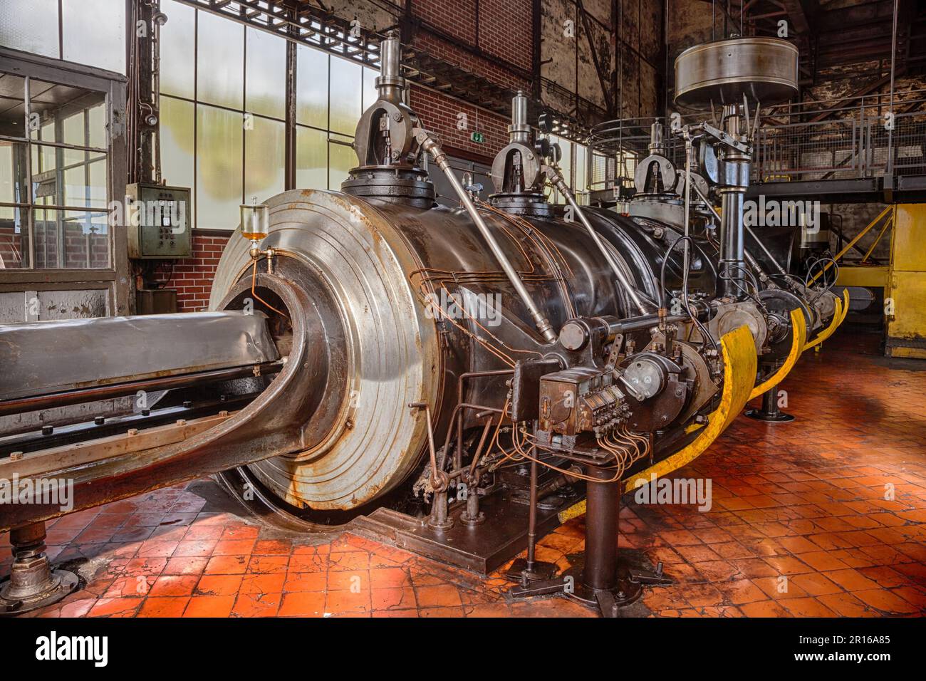Thale Ironworks Museum Steam Engine No. 7 Stock Photo - Alamy