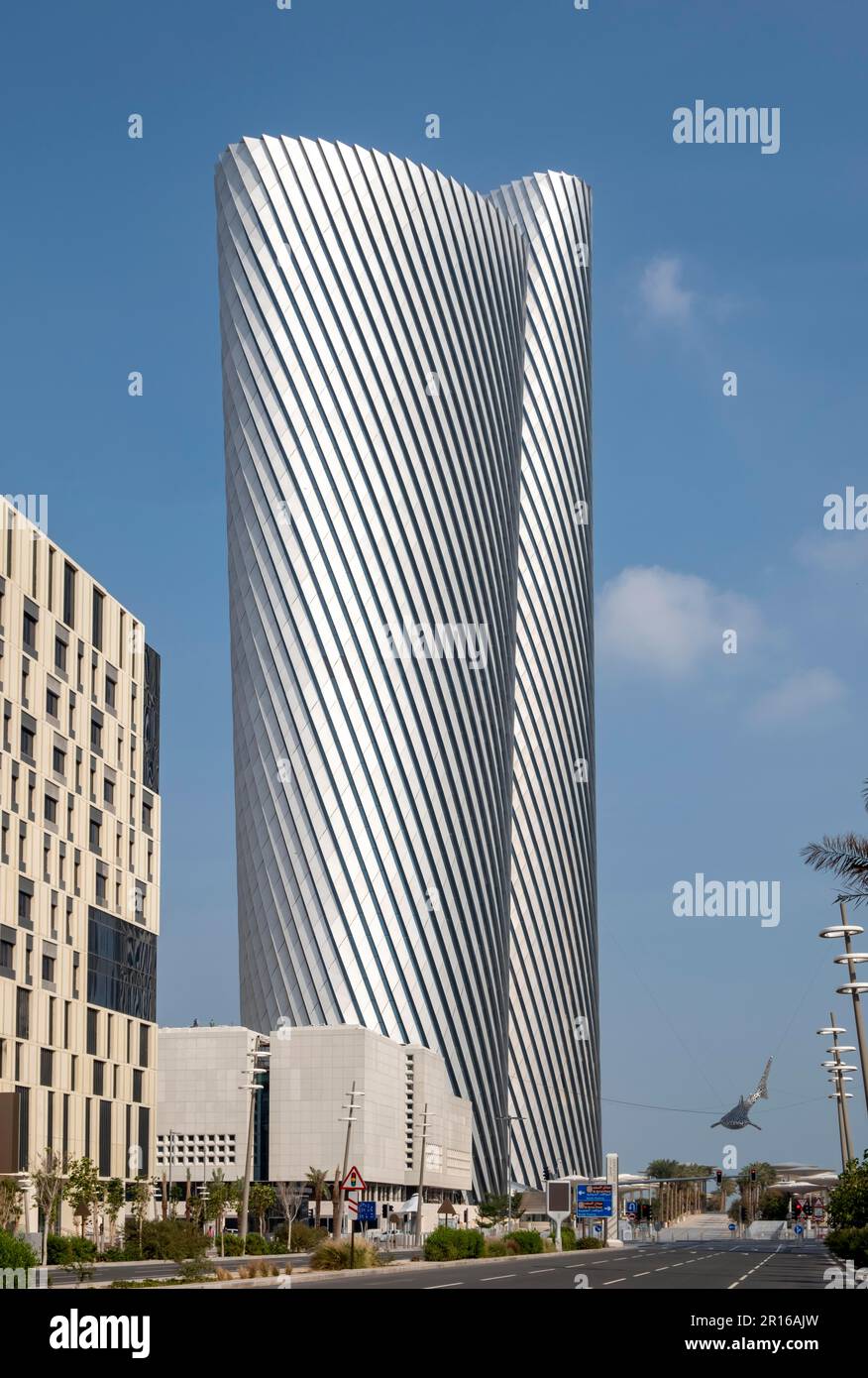 Lusail Plaza Towers, Doha, Qatar Stock Photo - Alamy