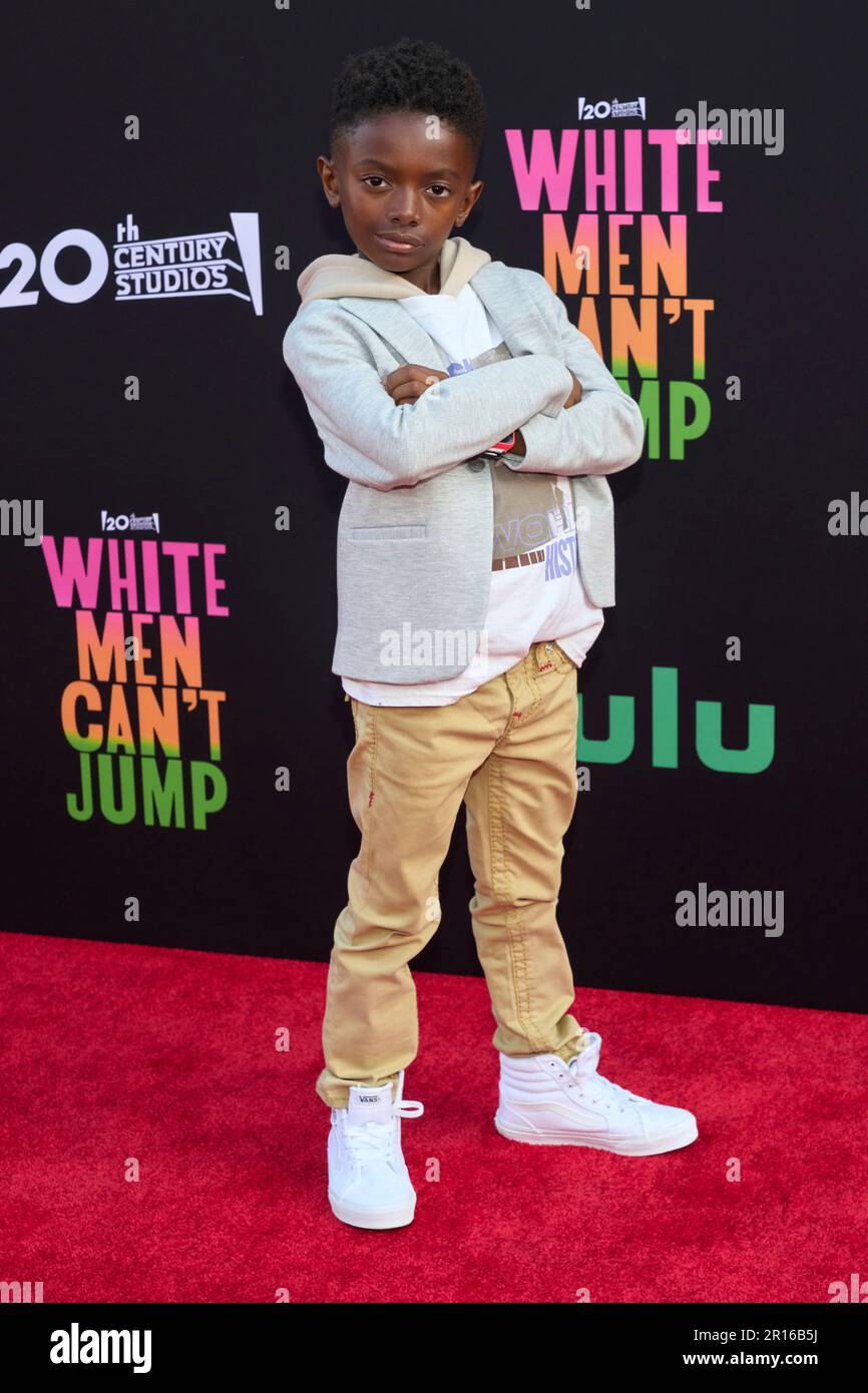 Aiden Shute arrives to the premiere of "White Men Can't Jump" on ...