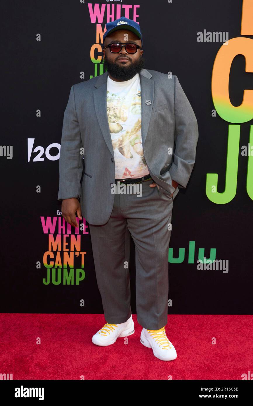 Calmatic arrives for the premiere of "White Men Can't Jump" on Thursday ...