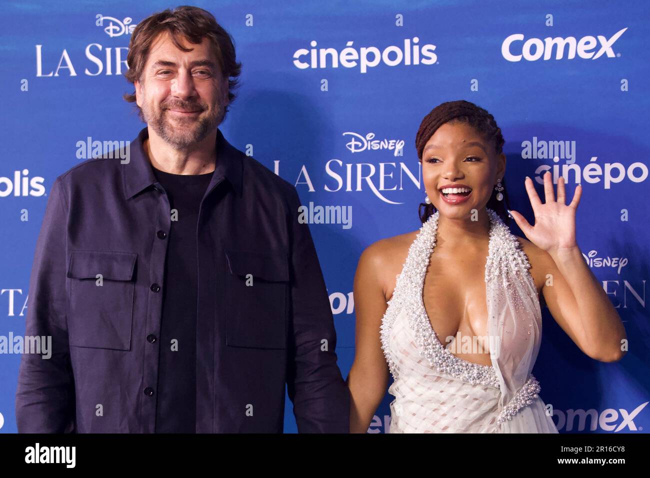 May 11, 2023, Mexico City, Mexico: Actor Javier Bardem and actress ...