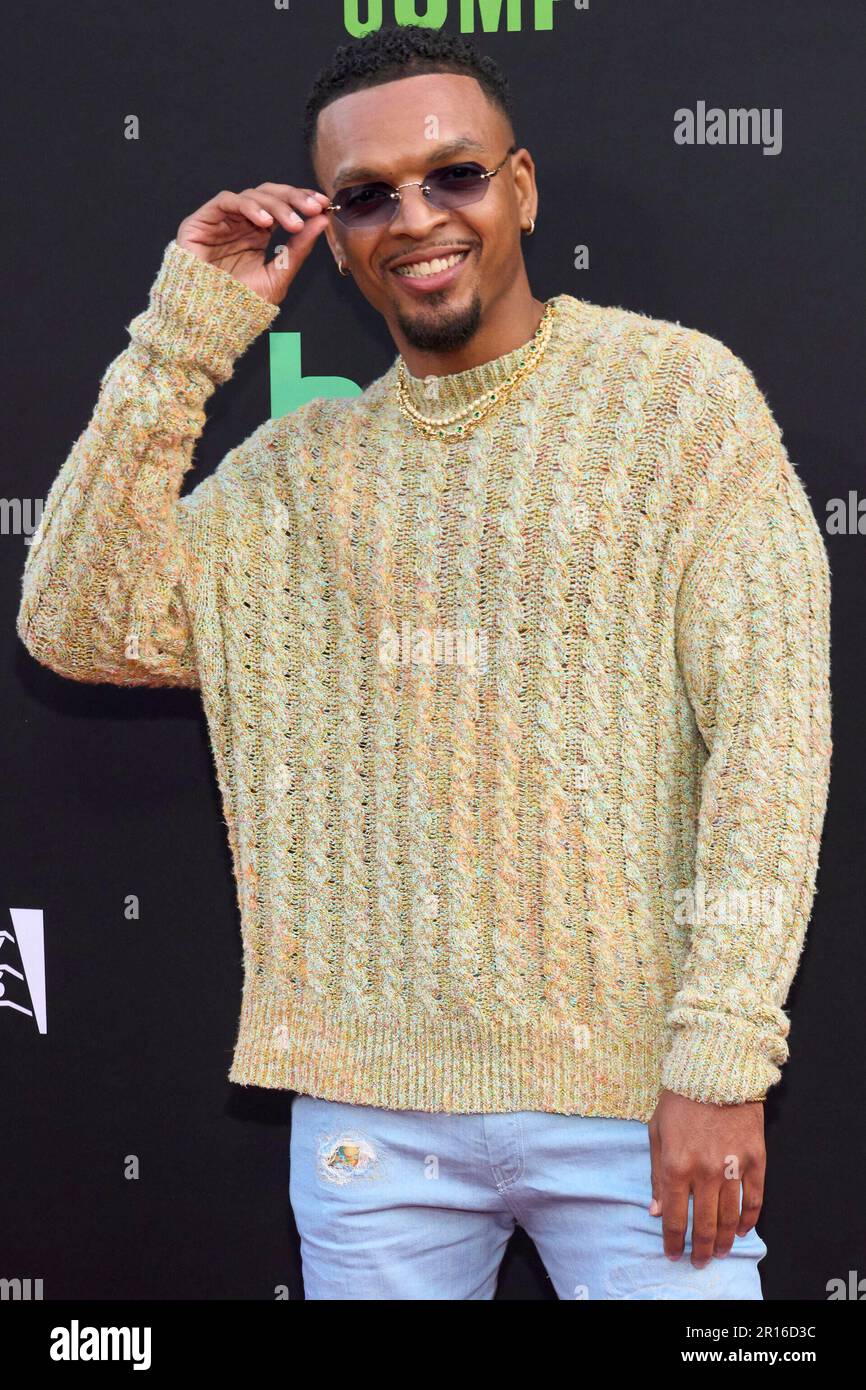 Myles Bullock arrives for the premiere of "White Men Can't Jump" on ...