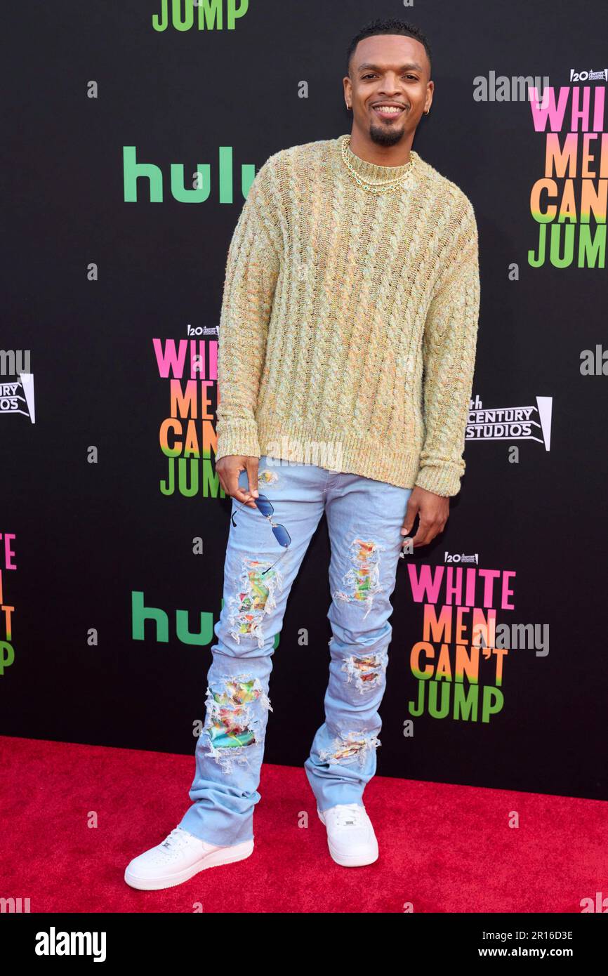 Myles Bullock arrives for the premiere of "White Men Can't Jump" on ...