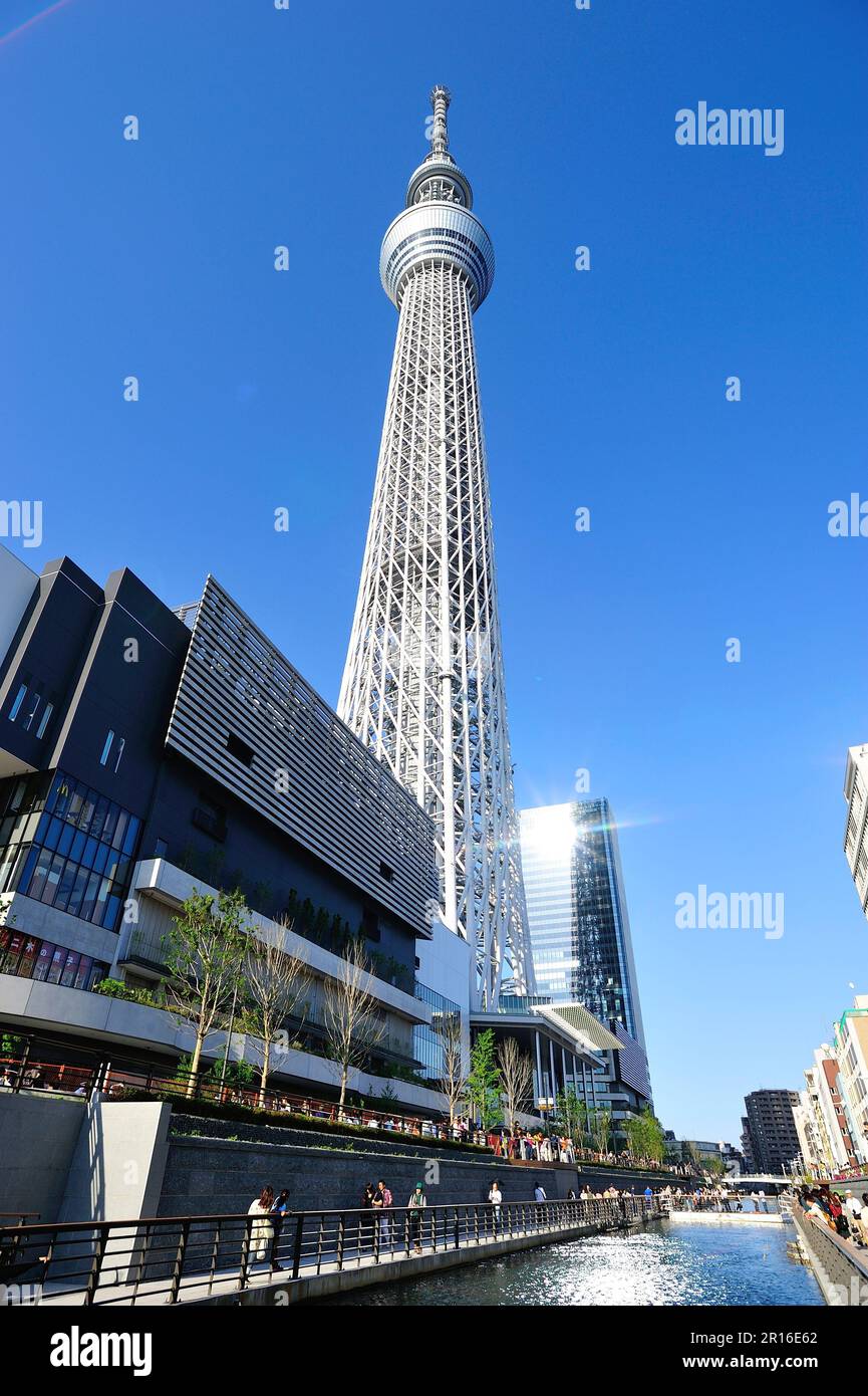 Tokyo Sky Tree viewed from Tobu Hashimoto Stock Photo - Alamy