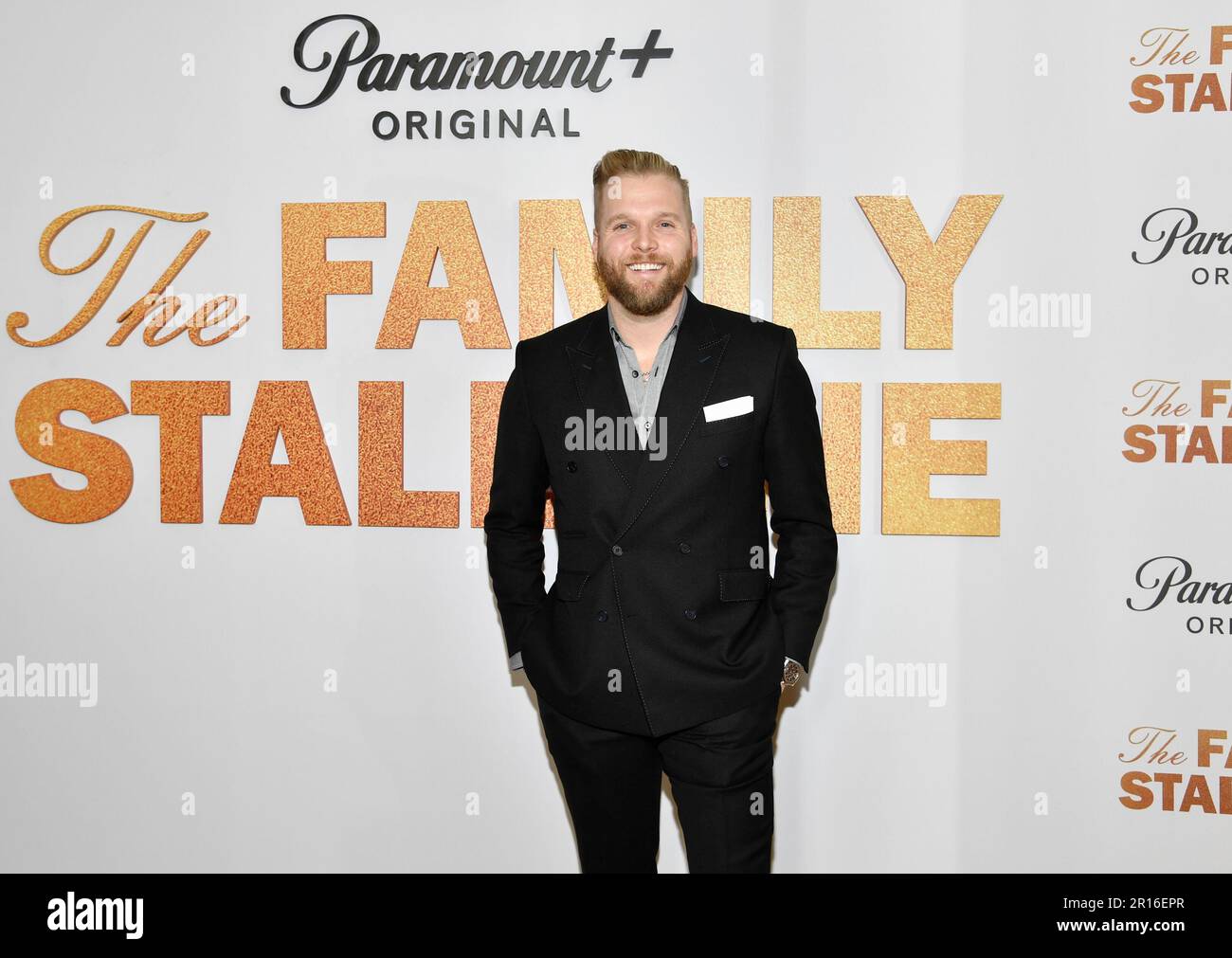 Bryan Griffin attends the Paramount+ series "The Family Stallone ...