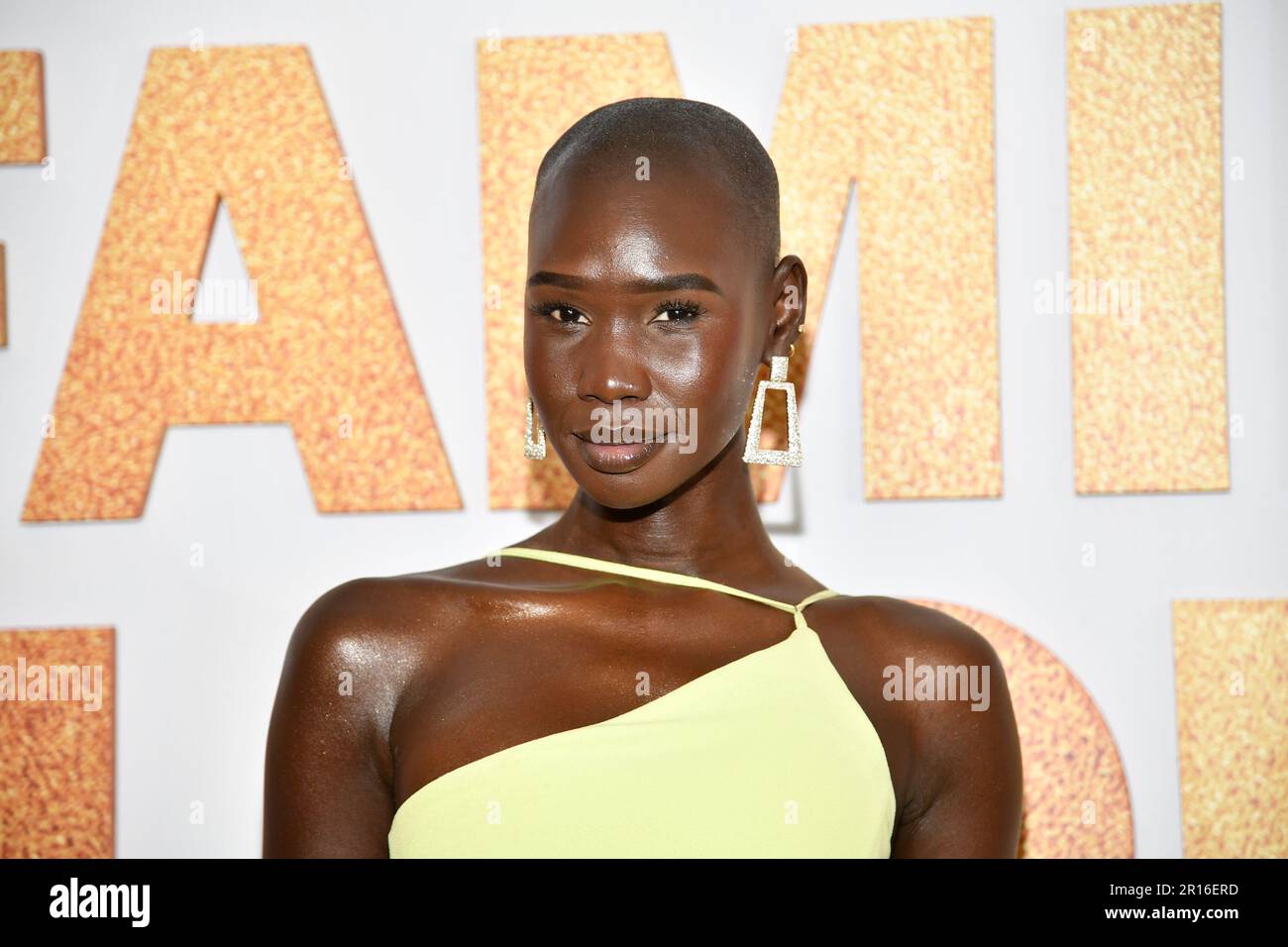 Adot Gak attends the Paramount+ series "The Family Stallone" premiere ...