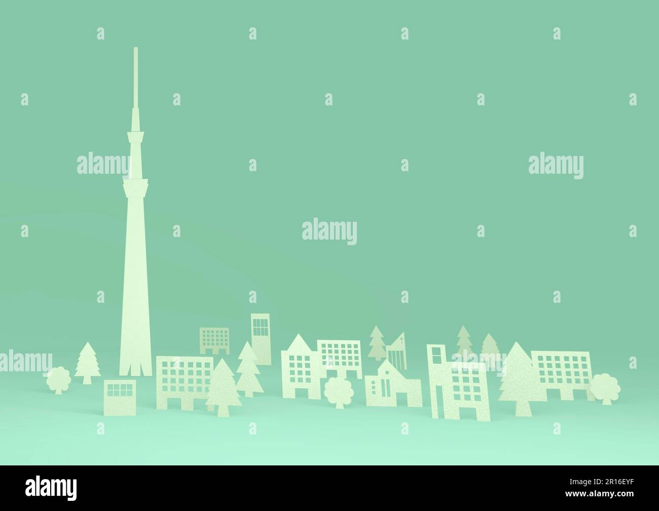 Sky tree and street Stock Photo - Alamy