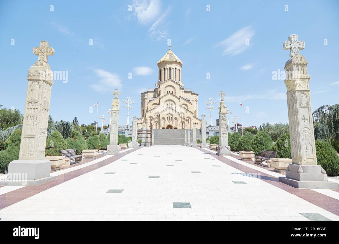 Sameba Trinity Church, built to celebrate 1,500 years of the Georgian ...