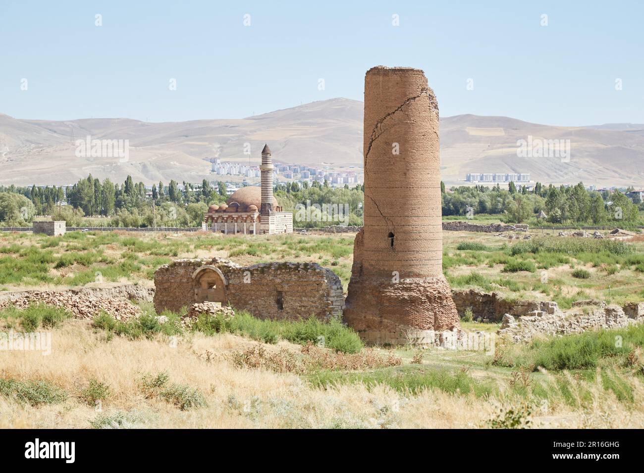 Eski Van, located beside Van Castle, was an Armenian town that was also ...