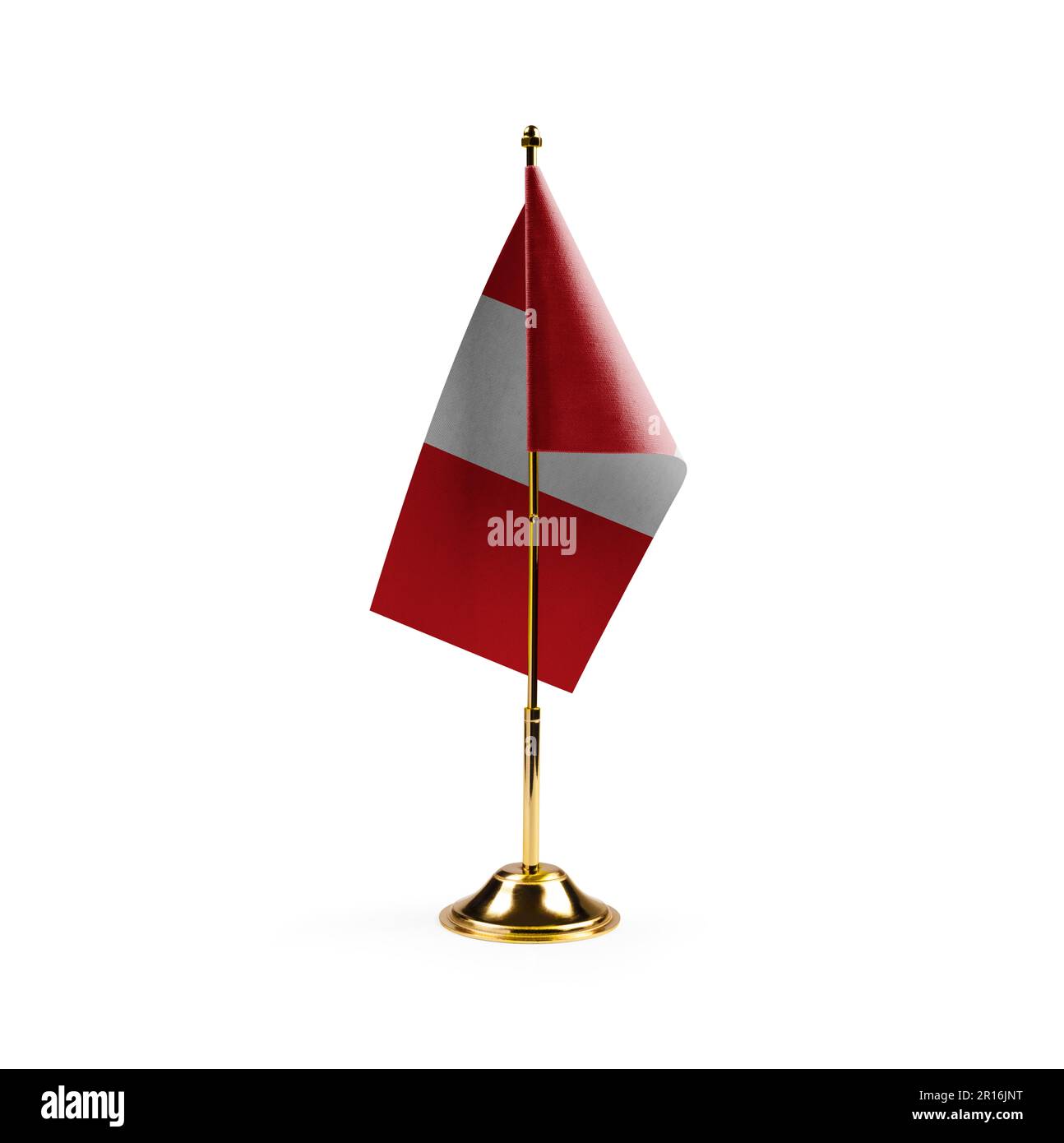 Small national flag of the Peru on a white background Stock Photo - Alamy