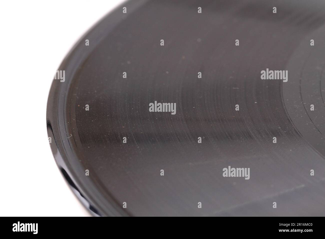 old gramophone disc isolated on the white background Stock Photo - Alamy