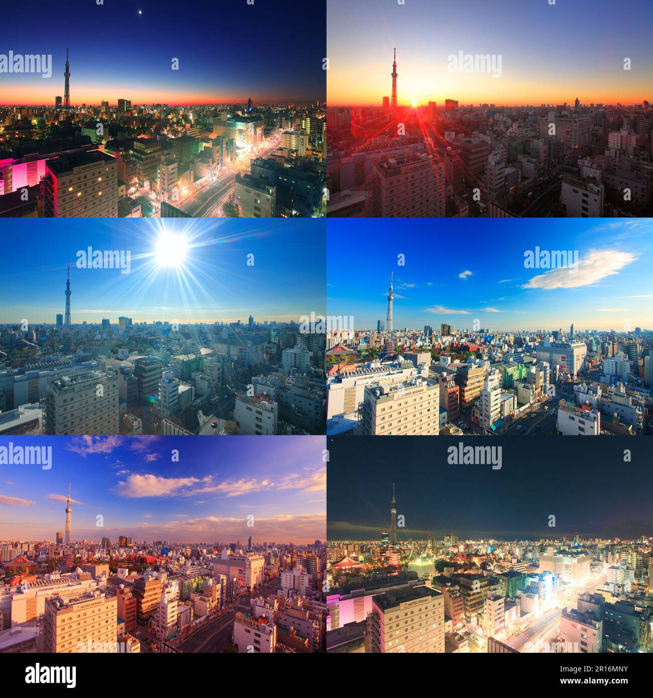 Morning noon and night hi-res stock photography and images - Alamy