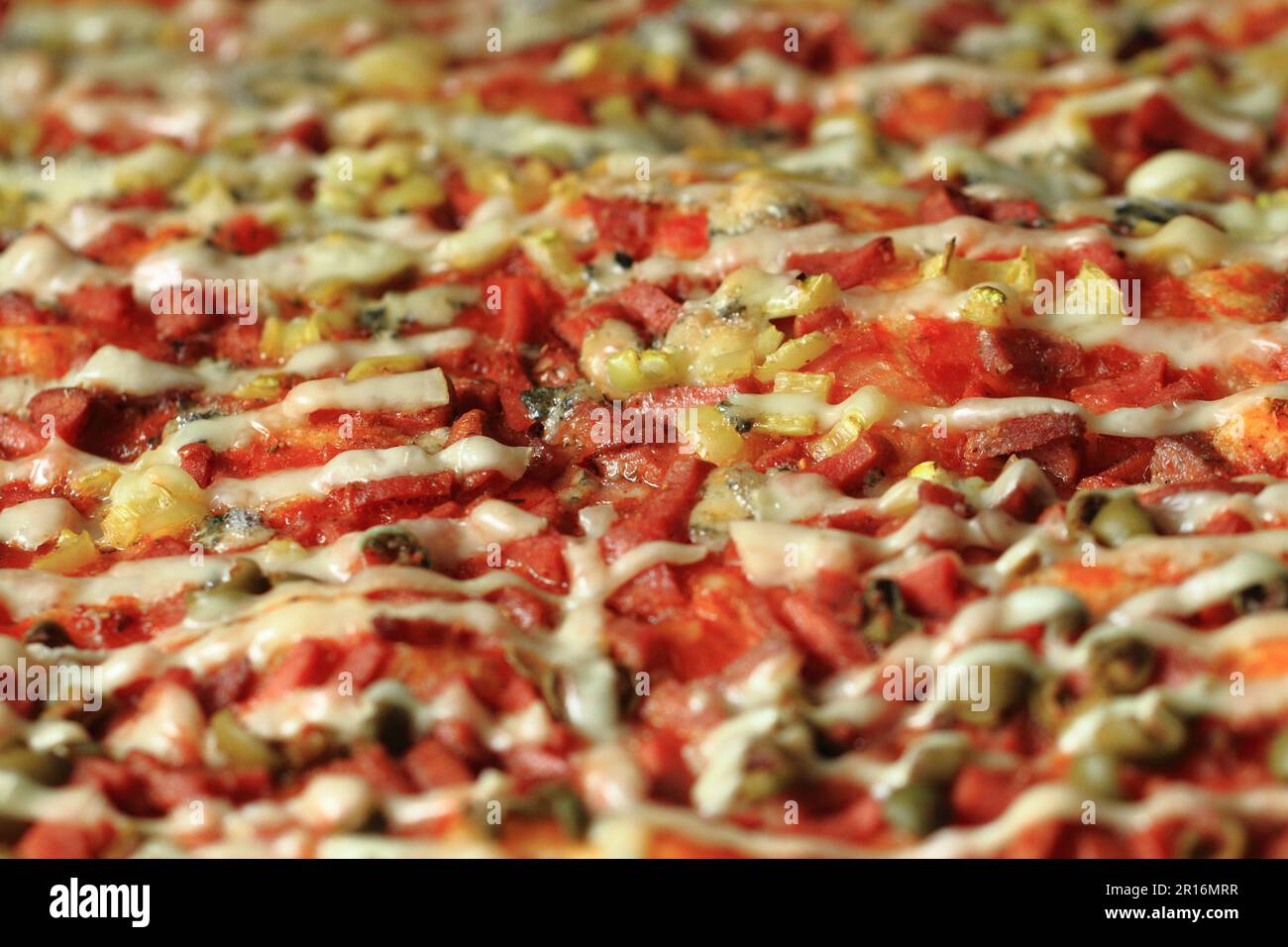 Pizza texture hi-res stock photography and images - Alamy