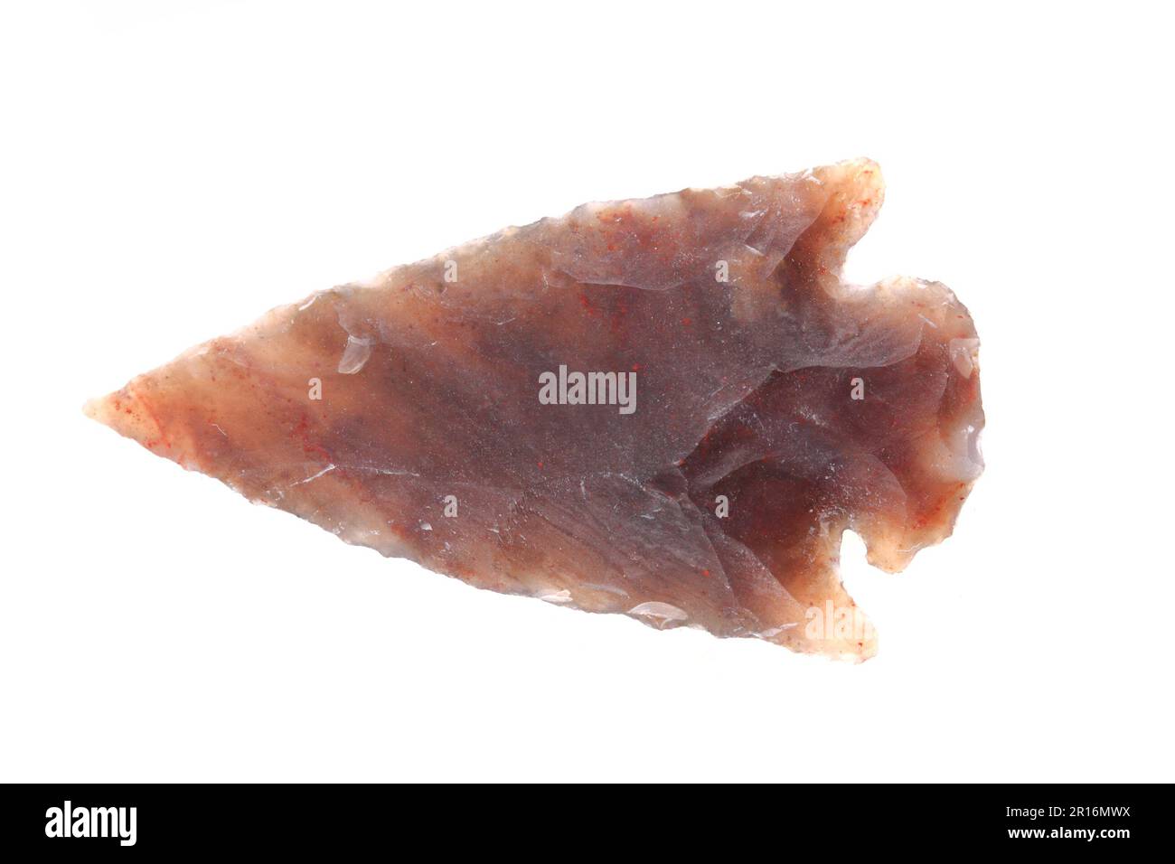 prehistory arrow isolated on the white background Stock Photo - Alamy