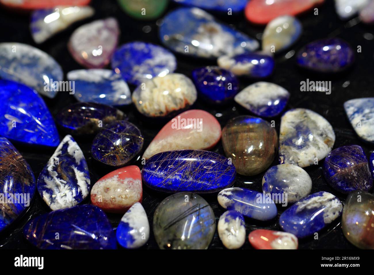 natural color gems texture as nice background Stock Photo - Alamy