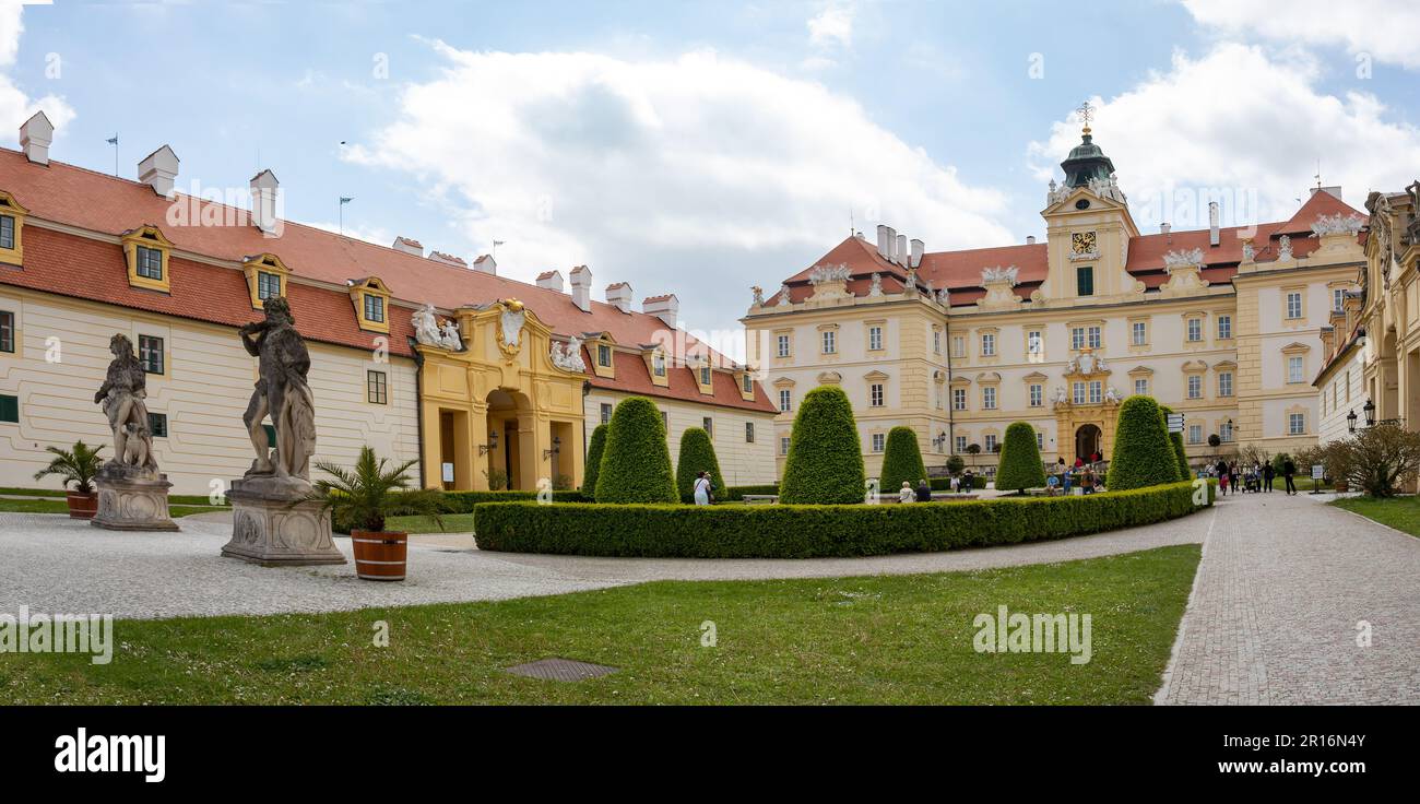 VALTICE, CZECH REPUBLIC - MAY 7th 2023: Chateau Valtice, Lednice ...