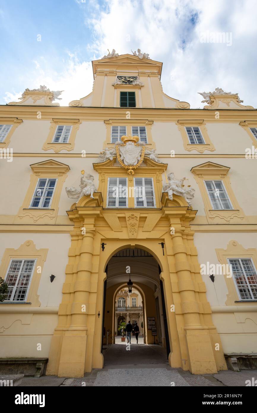 VALTICE, CZECH REPUBLIC - MAY 7th 2023: Chateau Valtice, Lednice ...