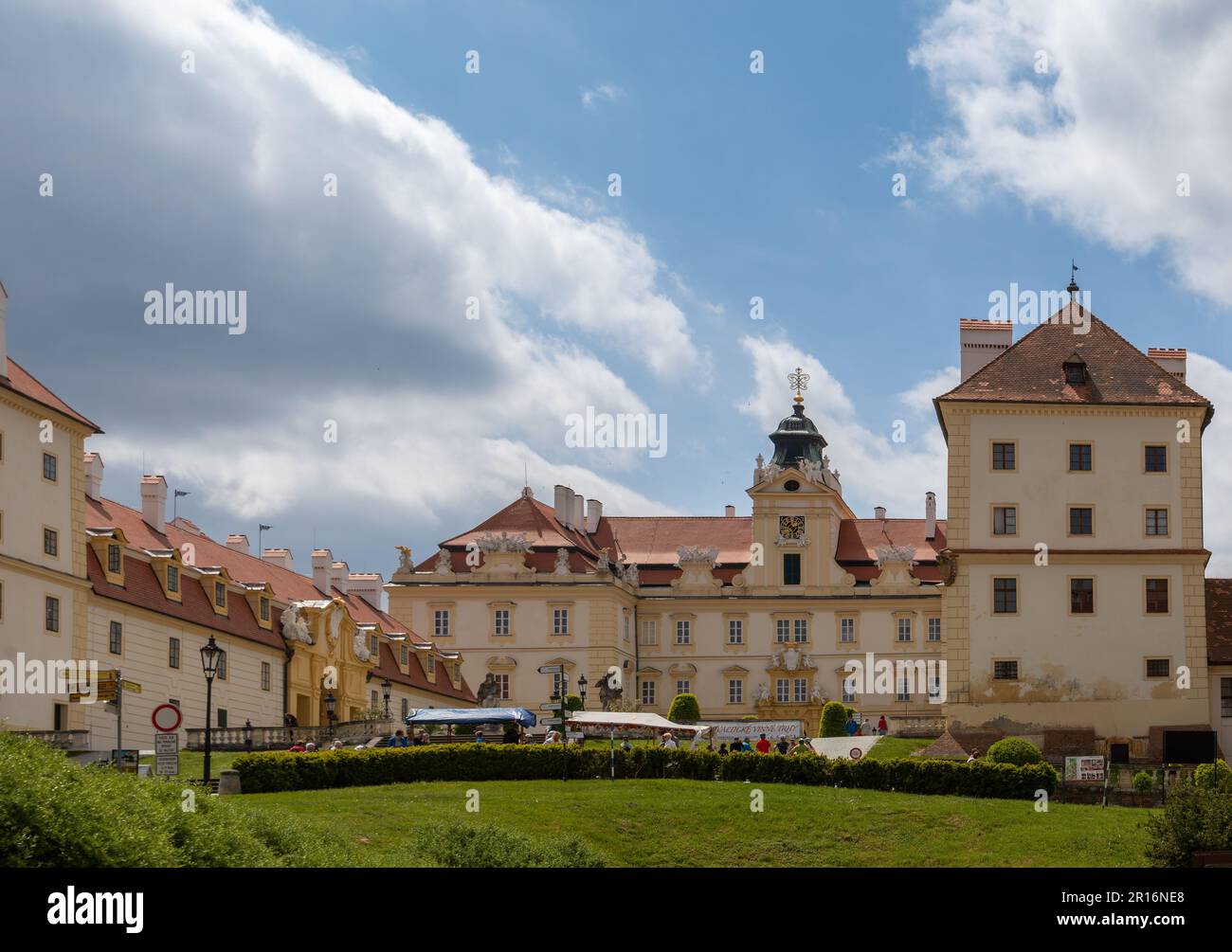 VALTICE, CZECH REPUBLIC - MAY 7th 2023: Chateau Valtice, Lednice ...