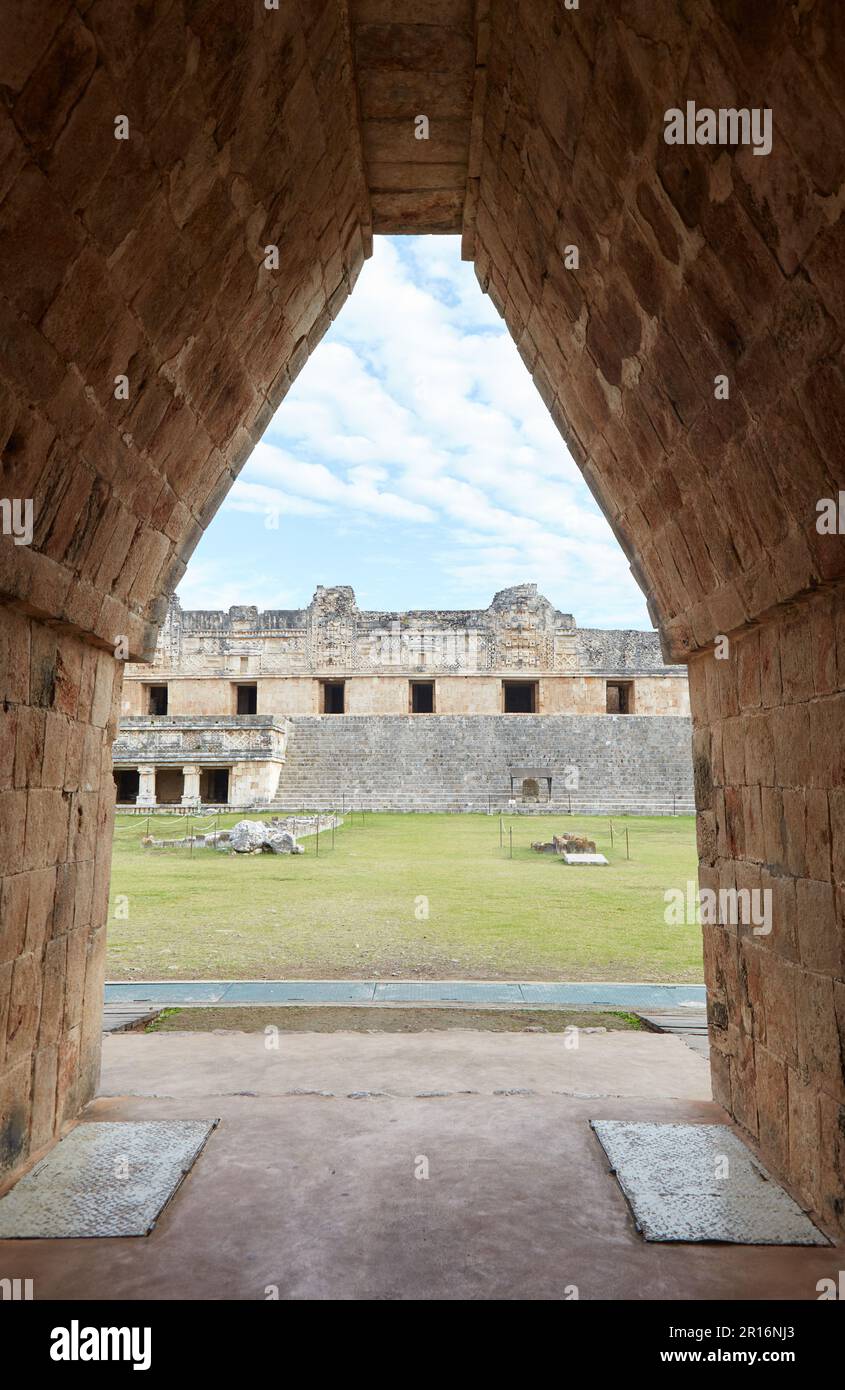 The Mayan ruins of Uxmal in Yucatan, Mexico, is one of Mesoamerica's ...