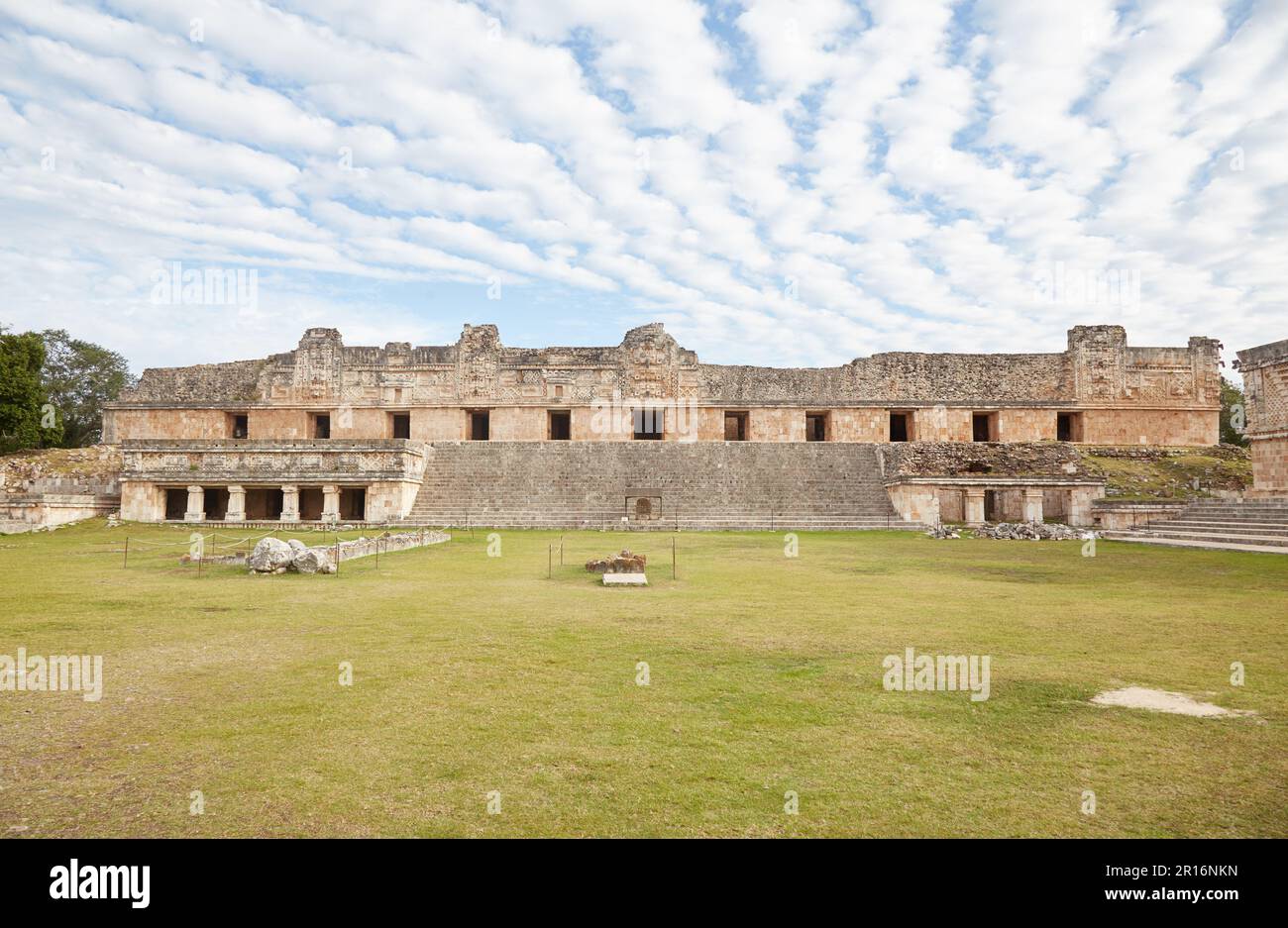The Mayan ruins of Uxmal in Yucatan, Mexico, is one of Mesoamerica's ...