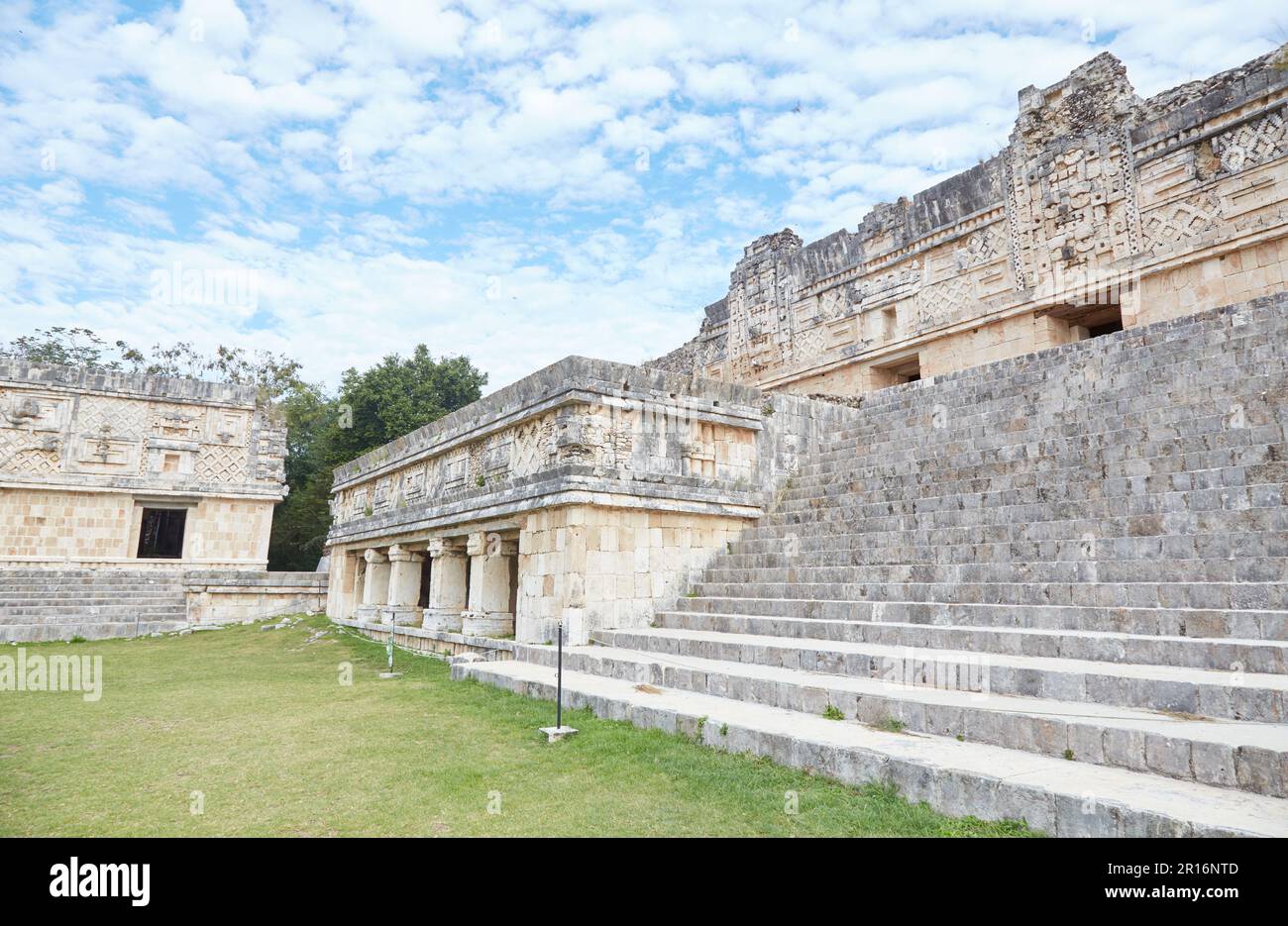 The Mayan ruins of Uxmal in Yucatan, Mexico, is one of Mesoamerica's ...