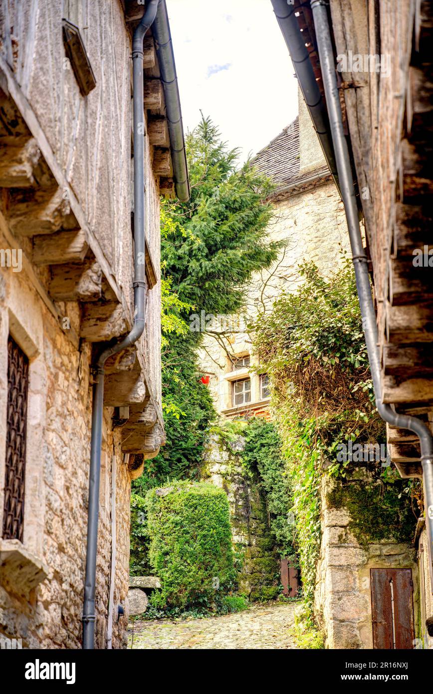 Dordogne france st cirq lapopie hi-res stock photography and images - Alamy