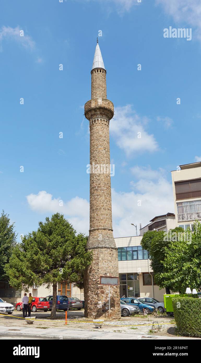 The well-preserved historic town of Prizren, Kosovo, known for its ...