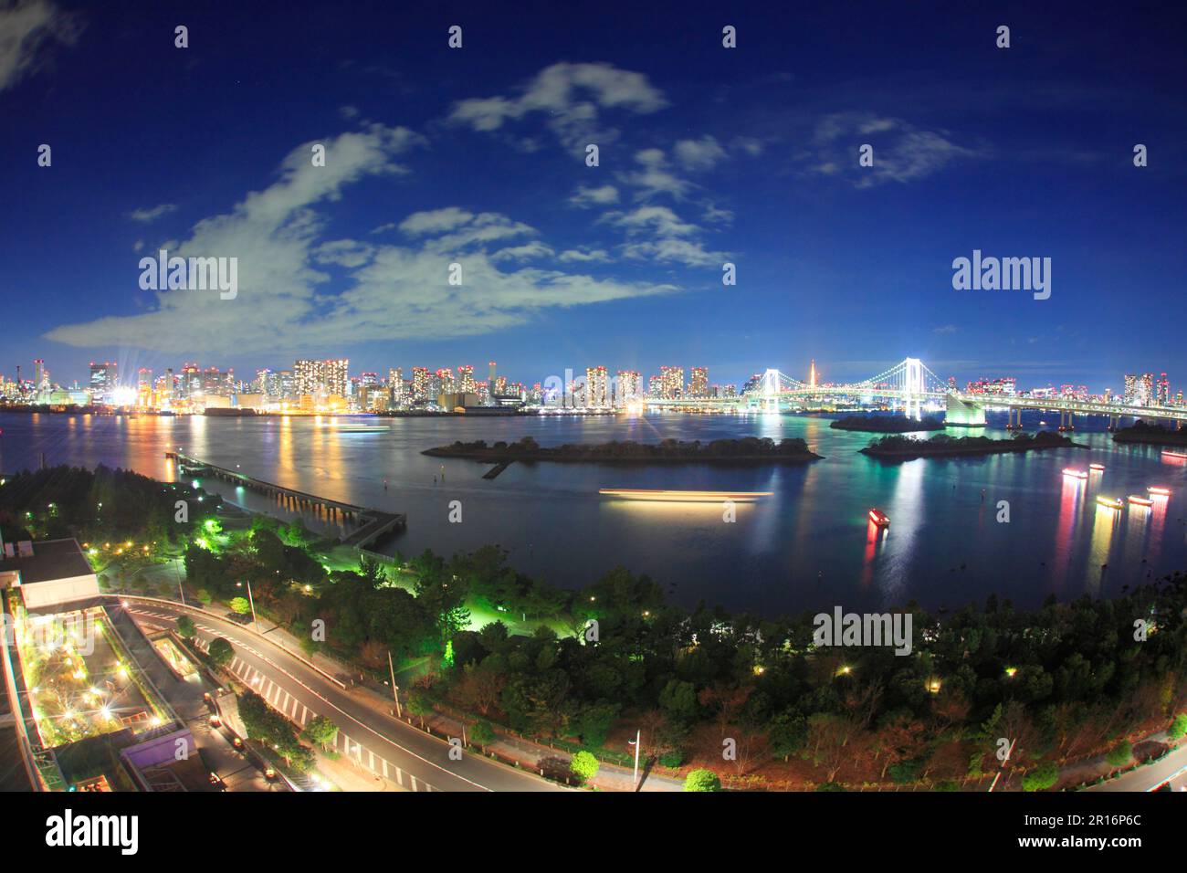 Tokyo bay area night view hi-res stock photography and images - Alamy