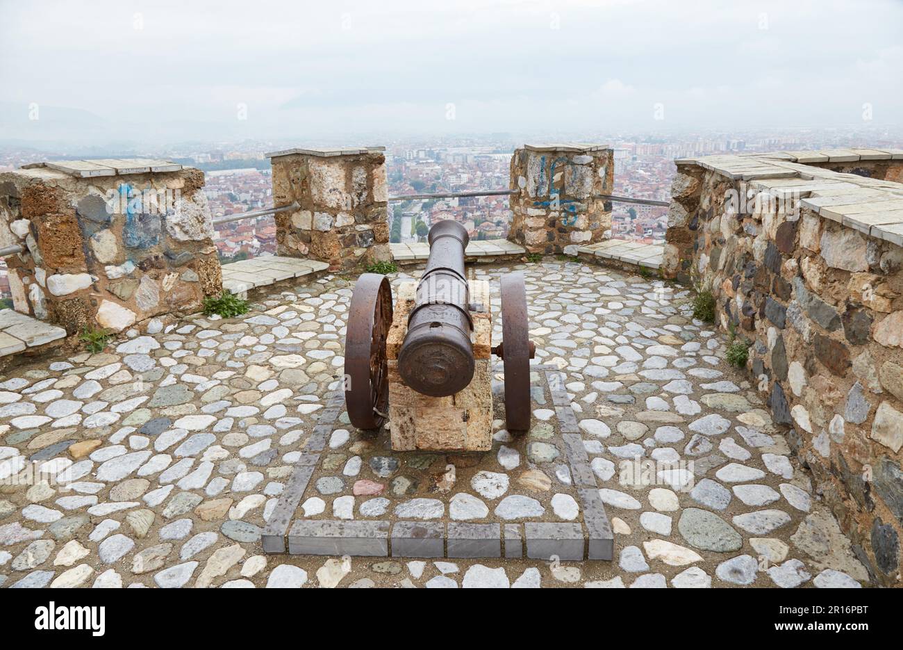 The well-preserved historic town of Prizren, Kosovo, known for its ...