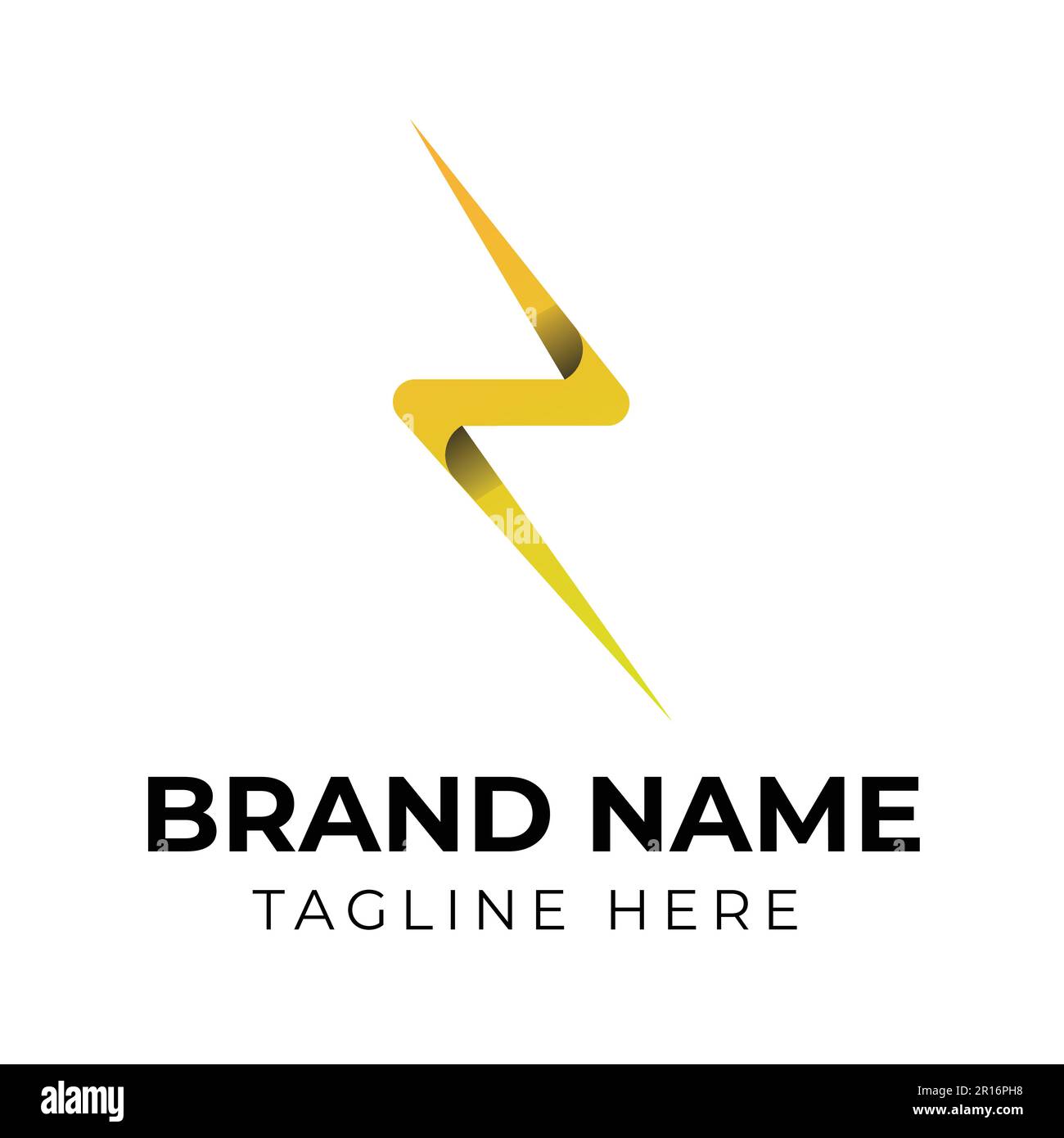 Flash modern electronic logo design Stock Vector Image & Art - Alamy