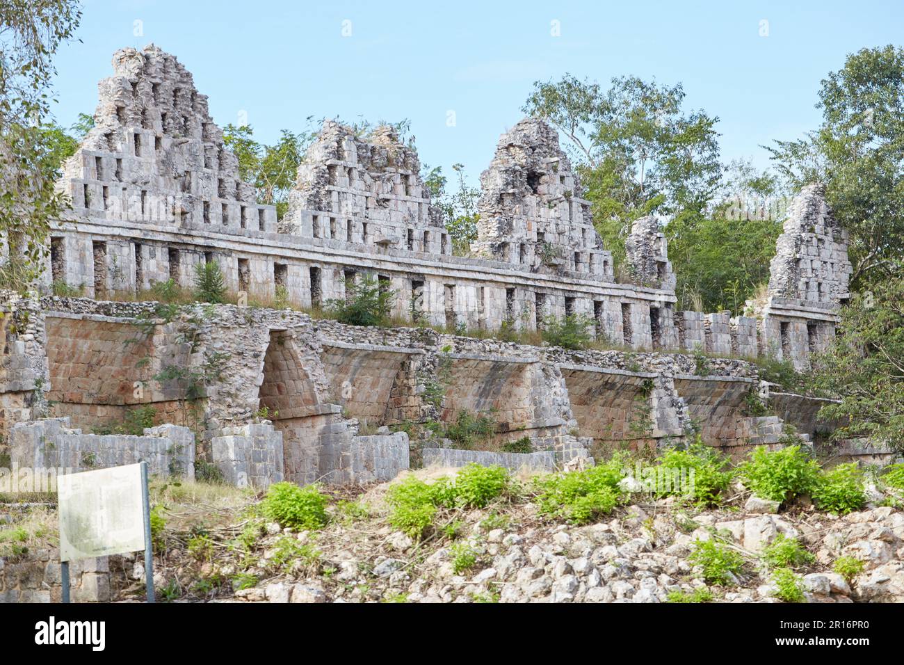 The Mayan ruins of Uxmal in Yucatan, Mexico, is one of Mesoamerica's ...