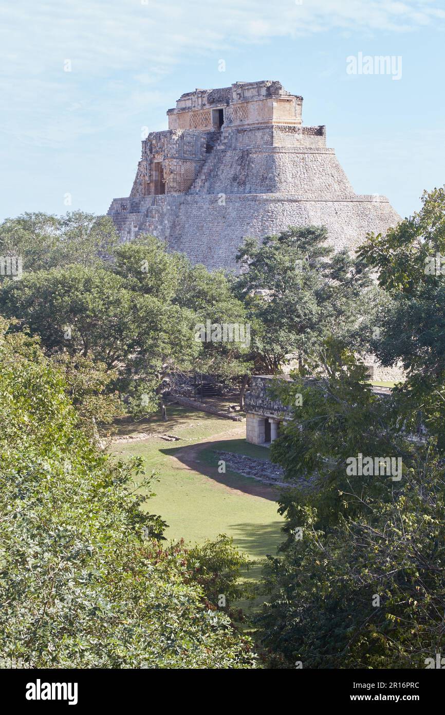 The Mayan ruins of Uxmal in Yucatan, Mexico, is one of Mesoamerica's ...