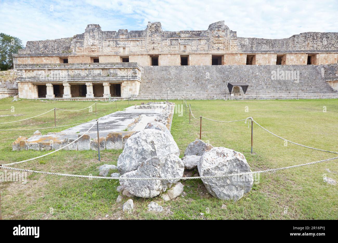 The Mayan ruins of Uxmal in Yucatan, Mexico, is one of Mesoamerica's ...