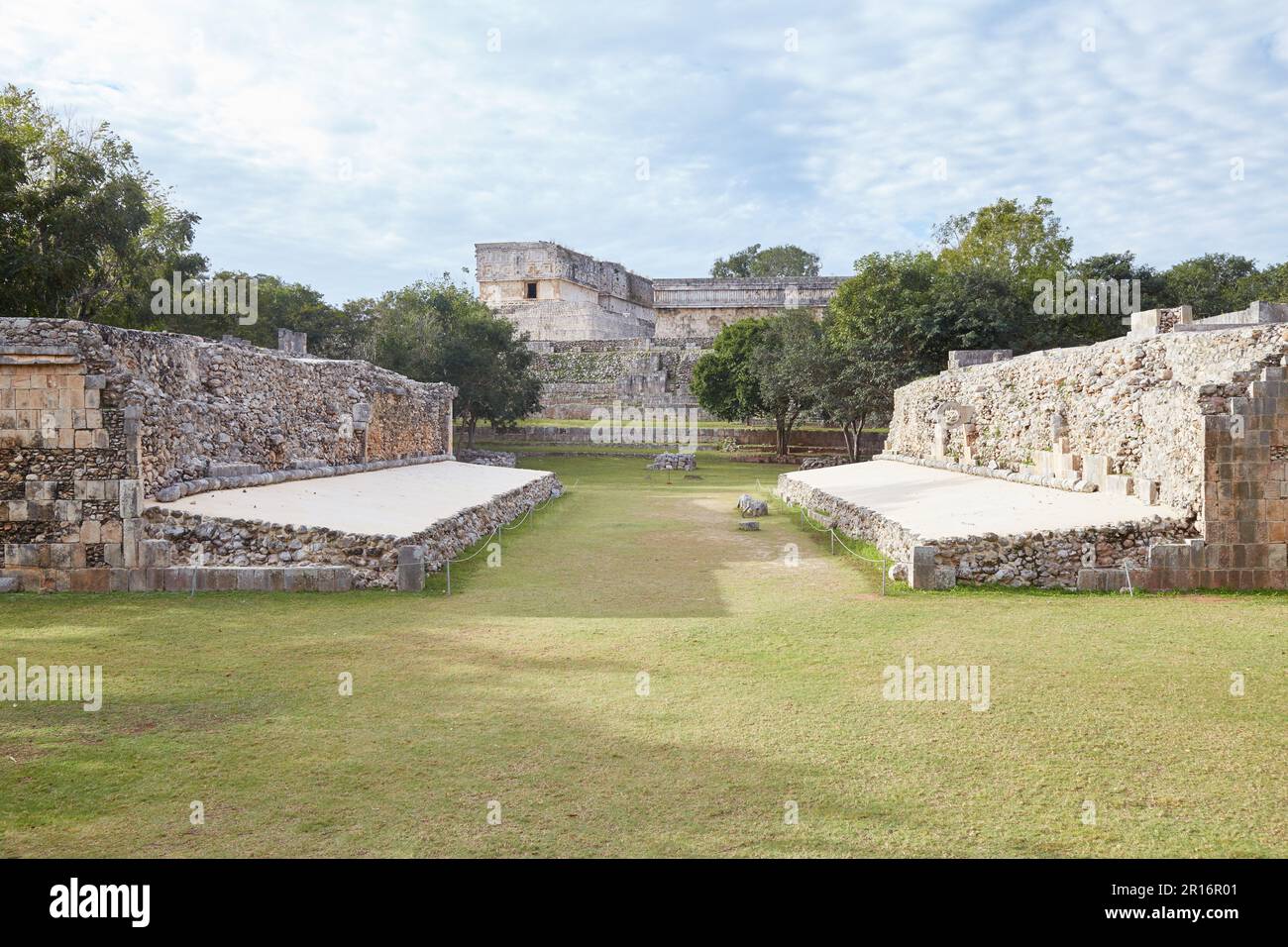 The Mayan ruins of Uxmal in Yucatan, Mexico, is one of Mesoamerica's ...