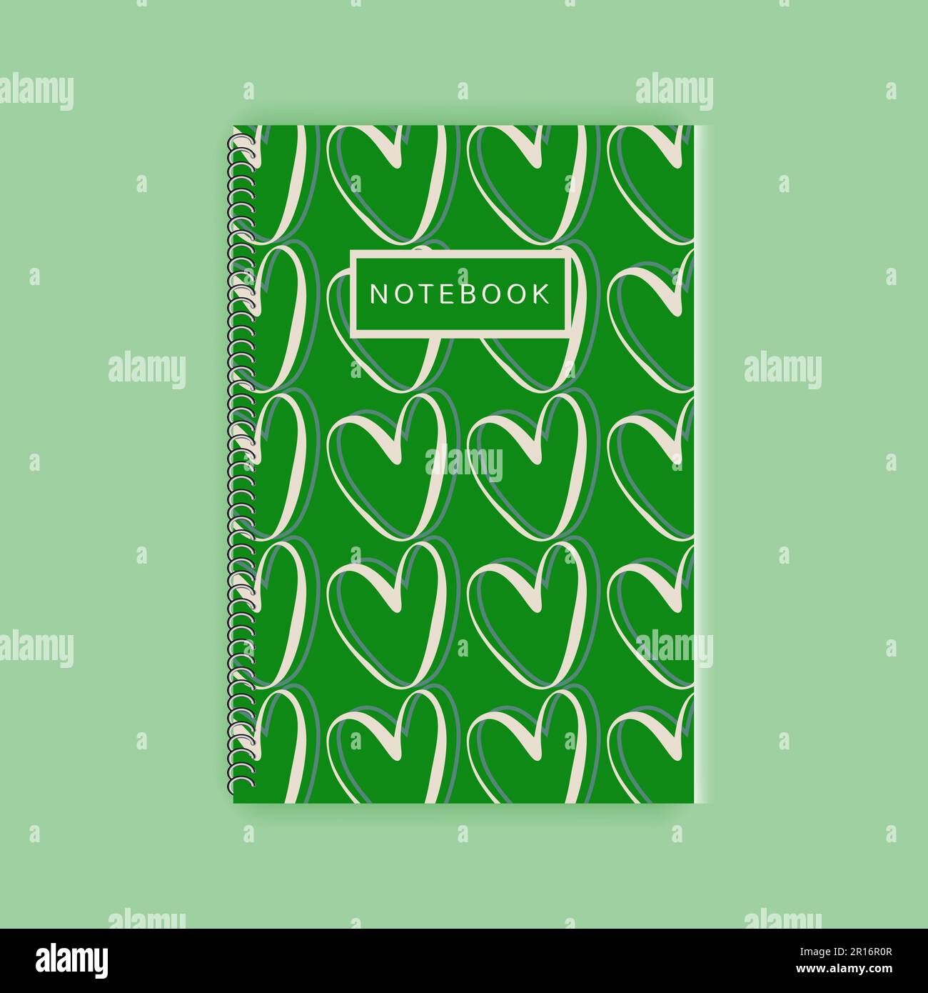 heart notebook cover design notebook diary cover design with heart on ...