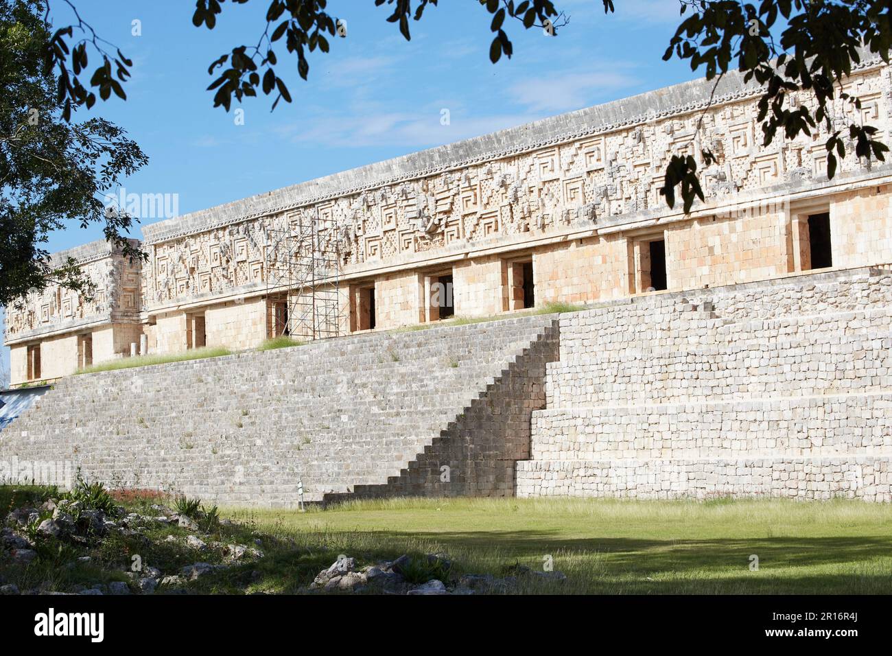 The Mayan ruins of Uxmal in Yucatan, Mexico, is one of Mesoamerica's ...