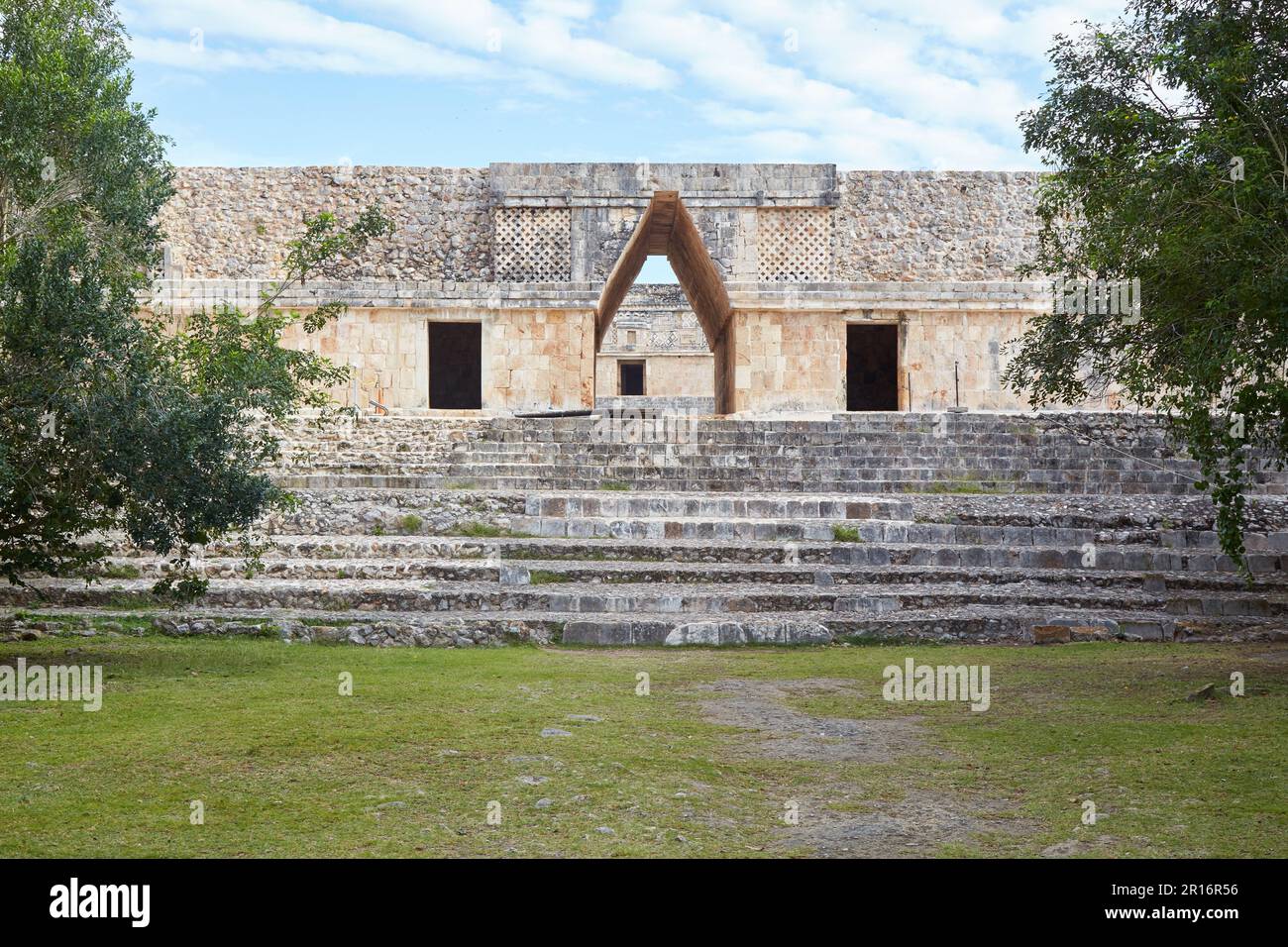 The Mayan ruins of Uxmal in Yucatan, Mexico, is one of Mesoamerica's ...